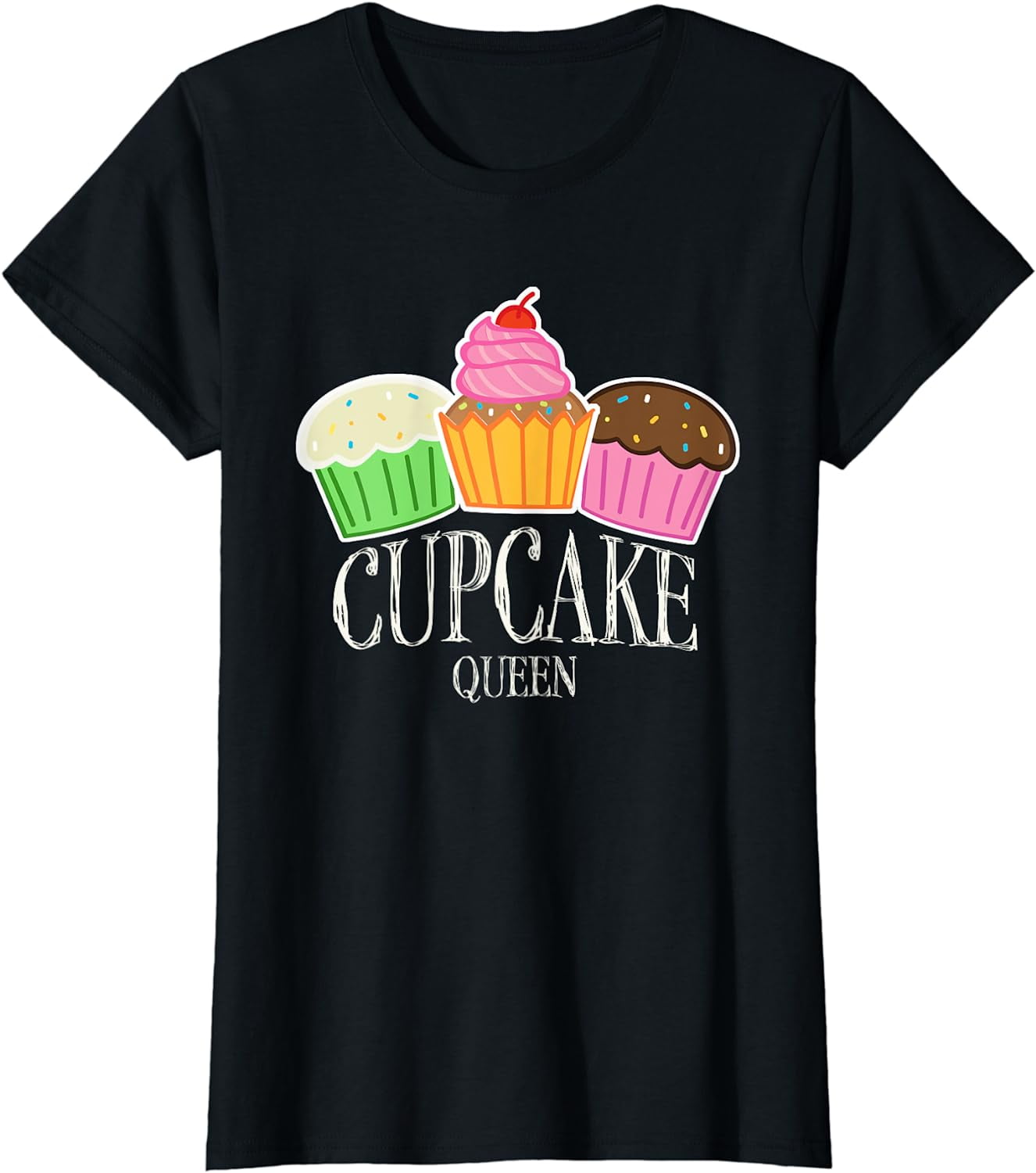 Pastry Patissier Candy Cupcake Queen T-Shirt - Walmart.com
