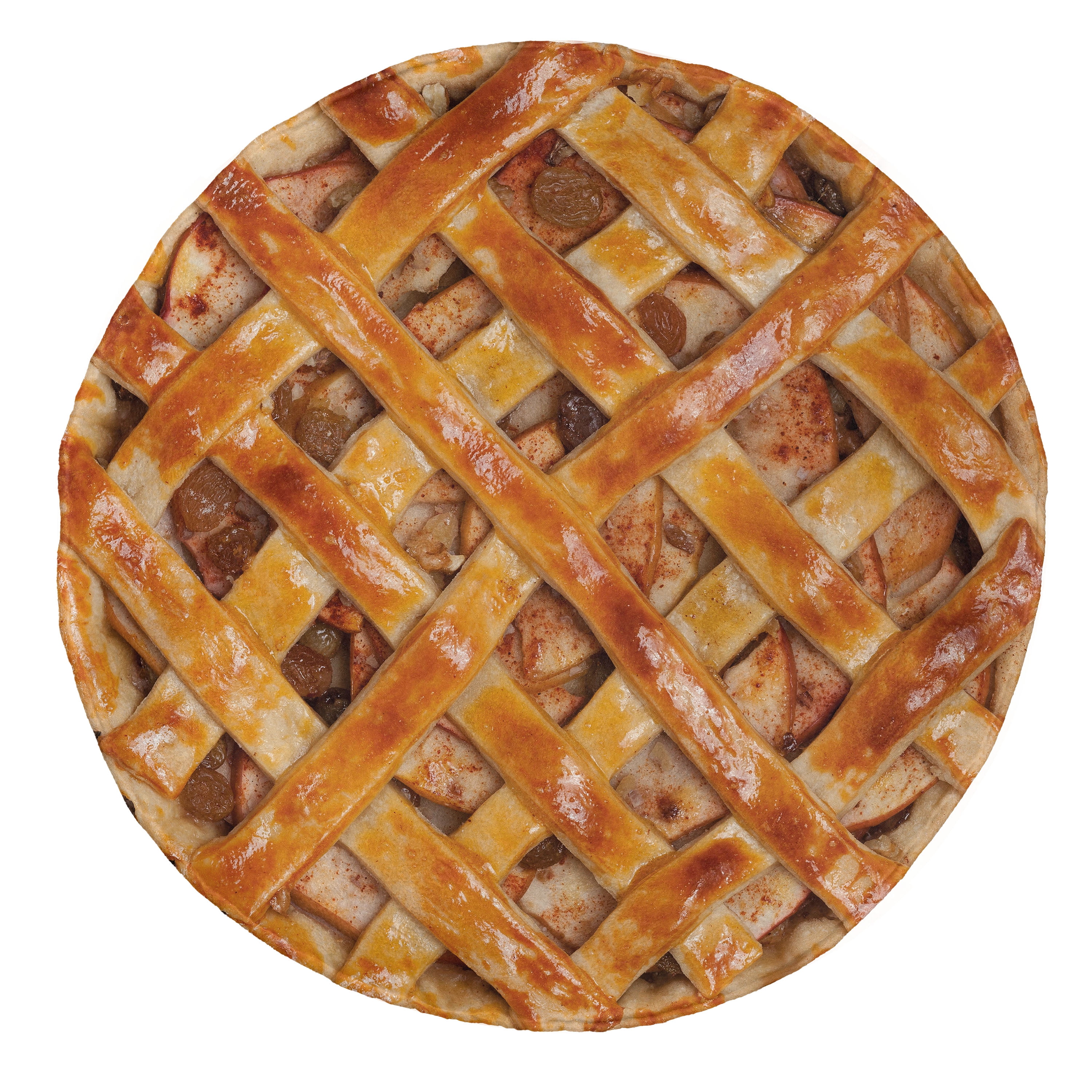 Pastry Round Blanket, Classic American Dessert Tart Apple Pie Fruit ...