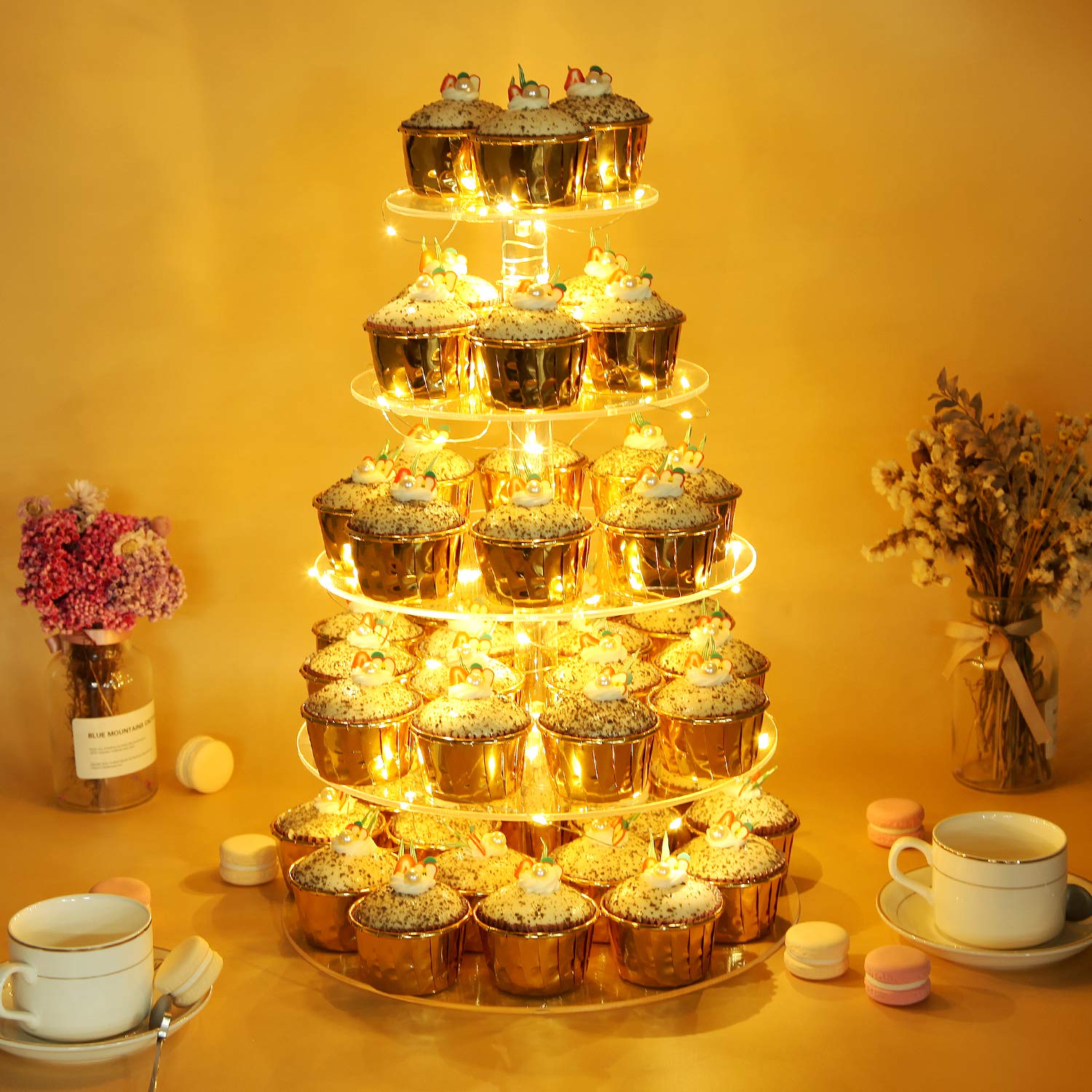 Tier Round Acrylic Cupcake Tree Tower Display Stand Display 49 OFF Tier Round Acrylic Cupcake Tree Tower Display Stand Display 49 OFF