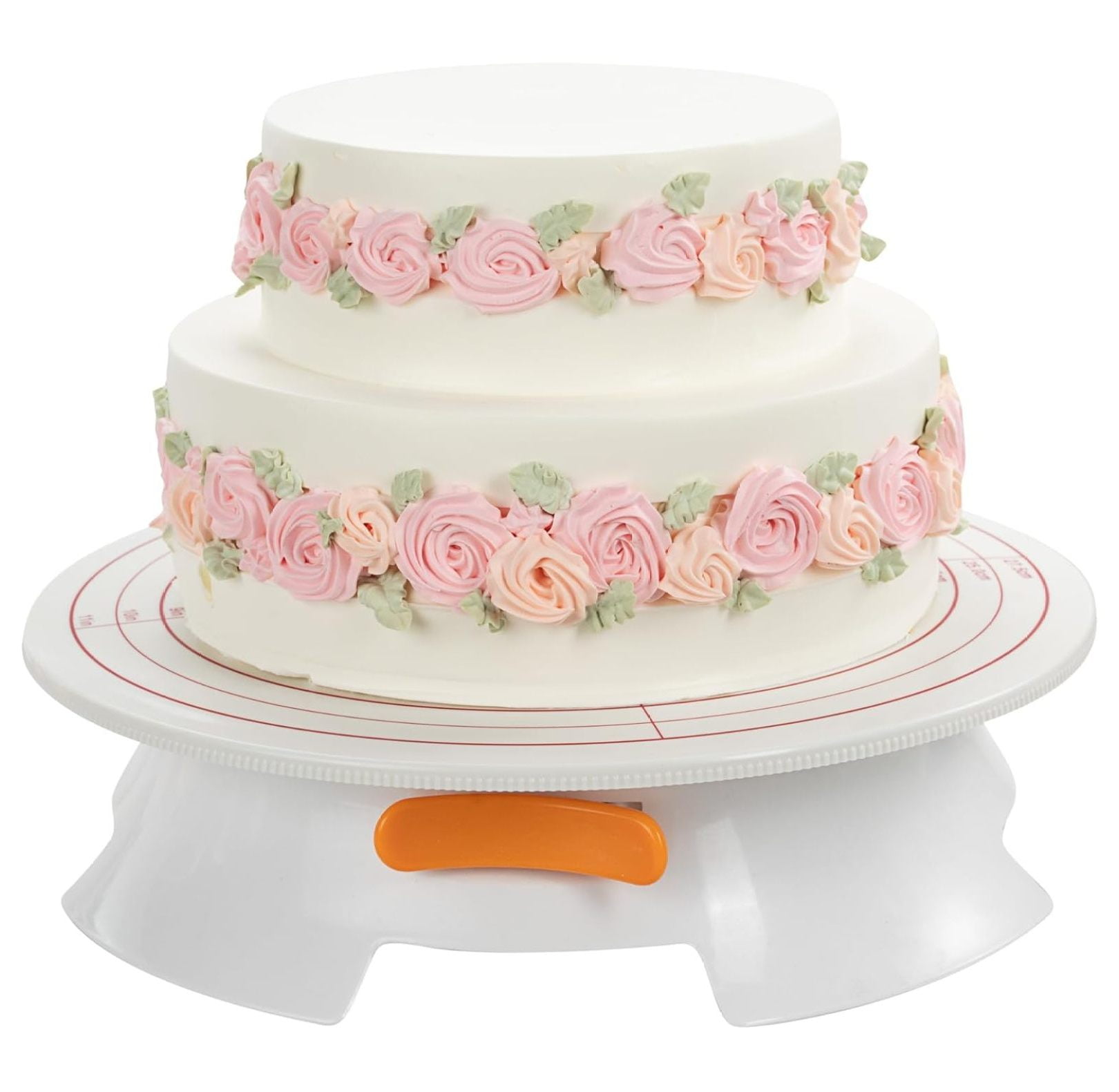 Pastry Tek 12 Inch Cake Turntable 1 Sturdy Rotating Cake Stand - Non ...