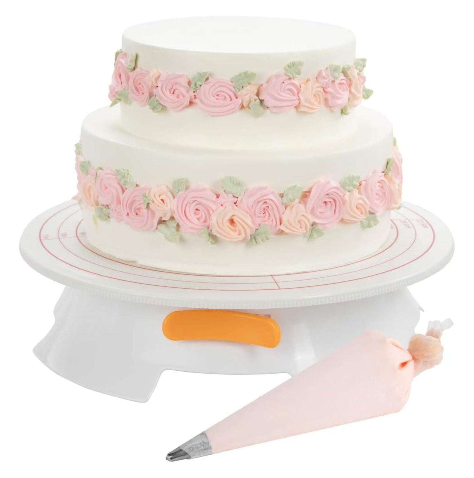 Pastry Tek Cake Decorating Kit Reusable Baking Supplies Set - 1 ...