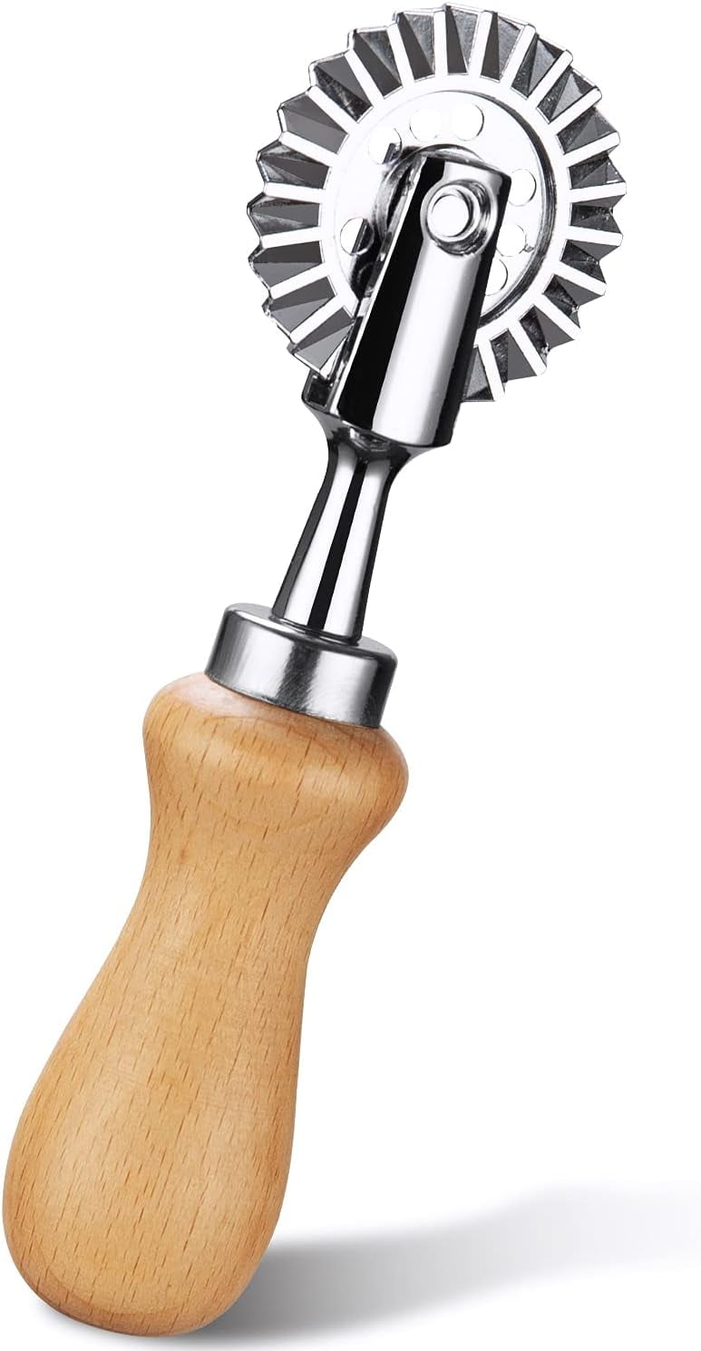 Pastry Wheel Cutter - Pasta Cutter Wheel - Ravioli Crimper Cutter Wheel ...
