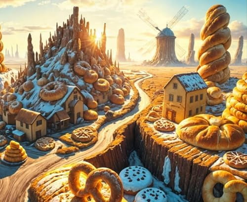 Pastry World 1000 Adult Jigsaw Puzzle Items Active Mind Party Fun ...