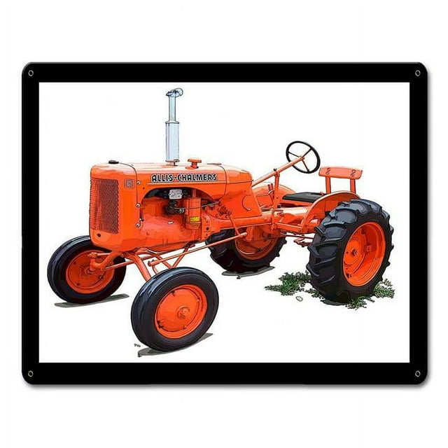 Pasttime Signs AMI156 15 x 12 in. D19 Allis Chalmers Vintage Metal Sign ...