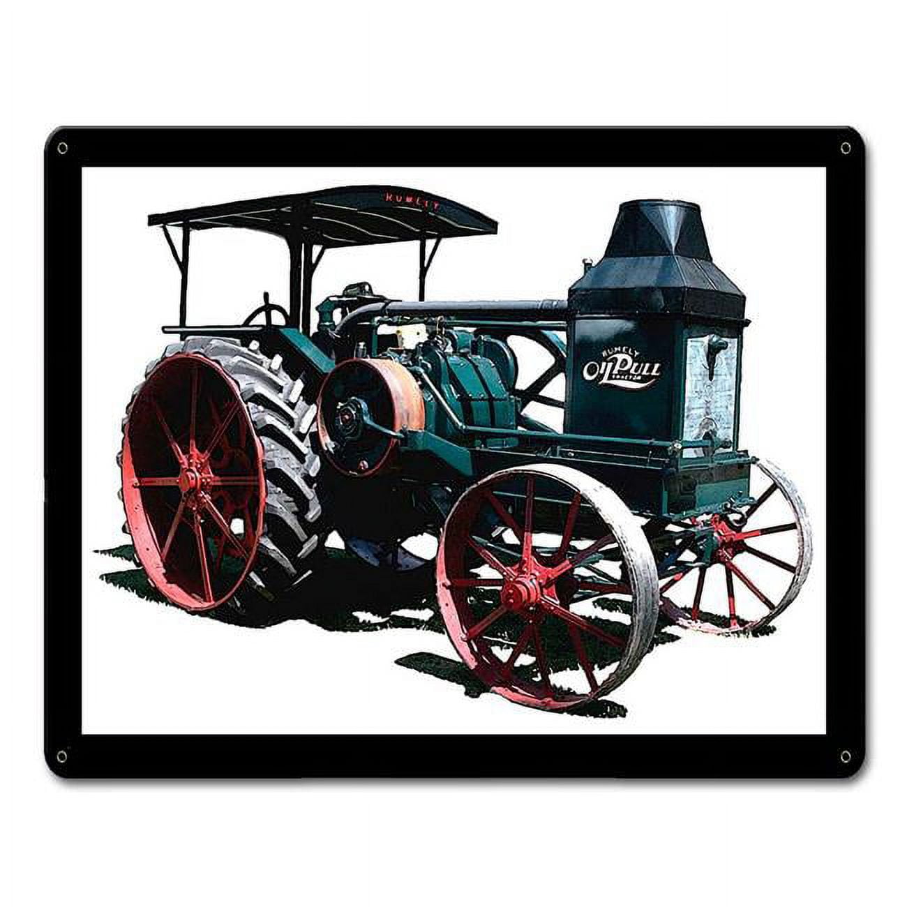 Pasttime Signs AMI172 15 x 12 in. Advance Rumely Oil Pull Tractor ...