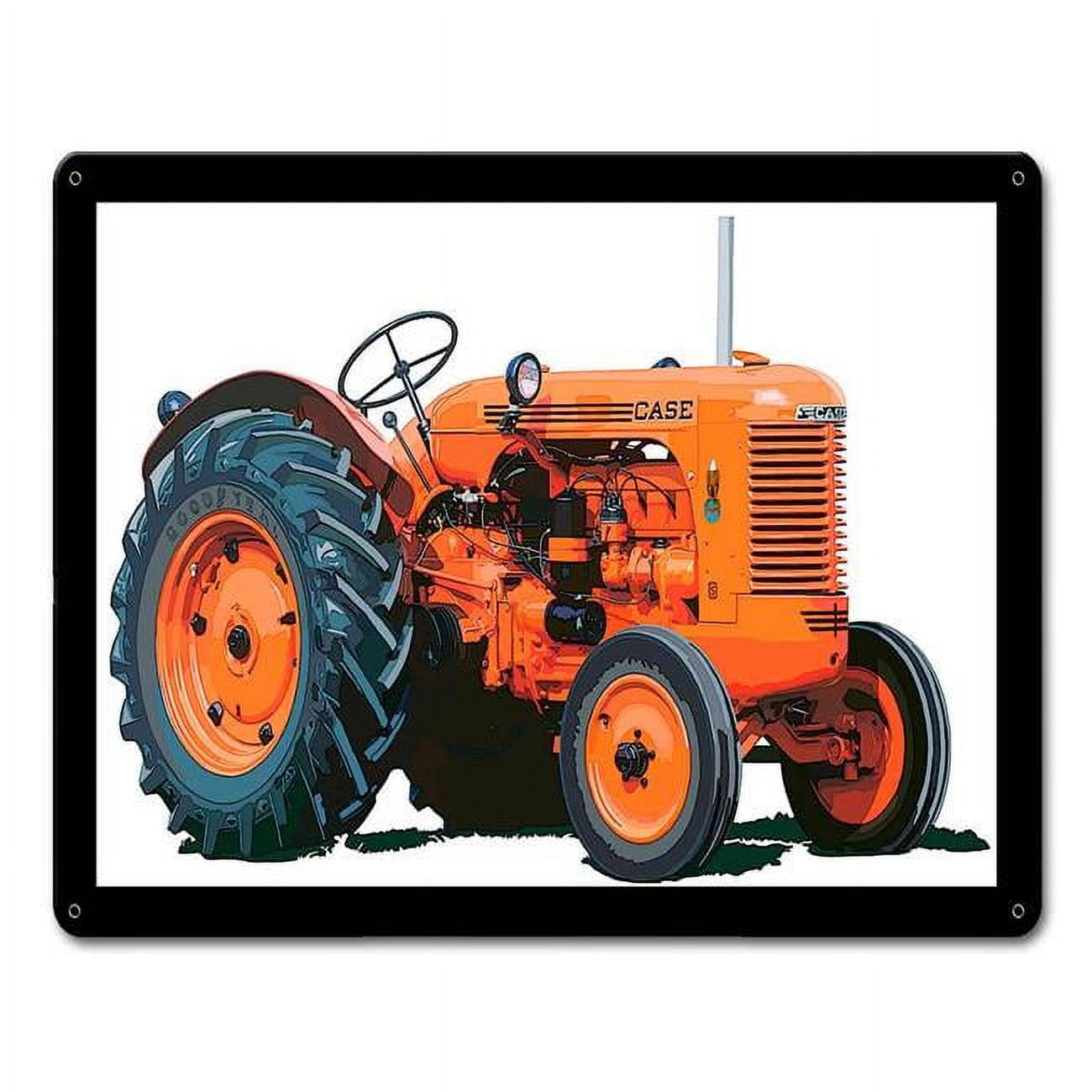 Pasttime Signs AMI176 15 x 12 in. Case Model S Tractor Vintage Metal ...