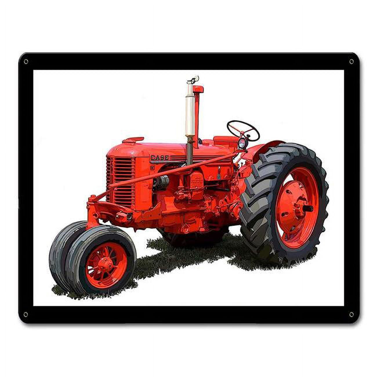 Pasttime Signs AMI179 15 x 12 in. Case Model DC Tractor Vintage Metal ...