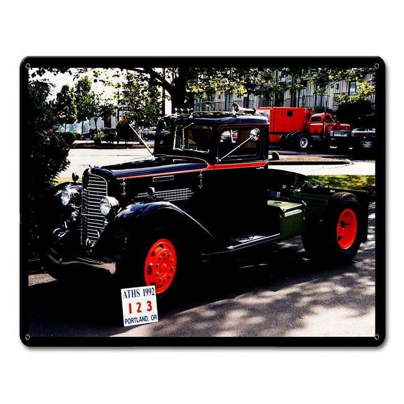 Pasttime Signs AMI226 15 x 12 in. 1936 Diamond T Cars Vintage Metal ...