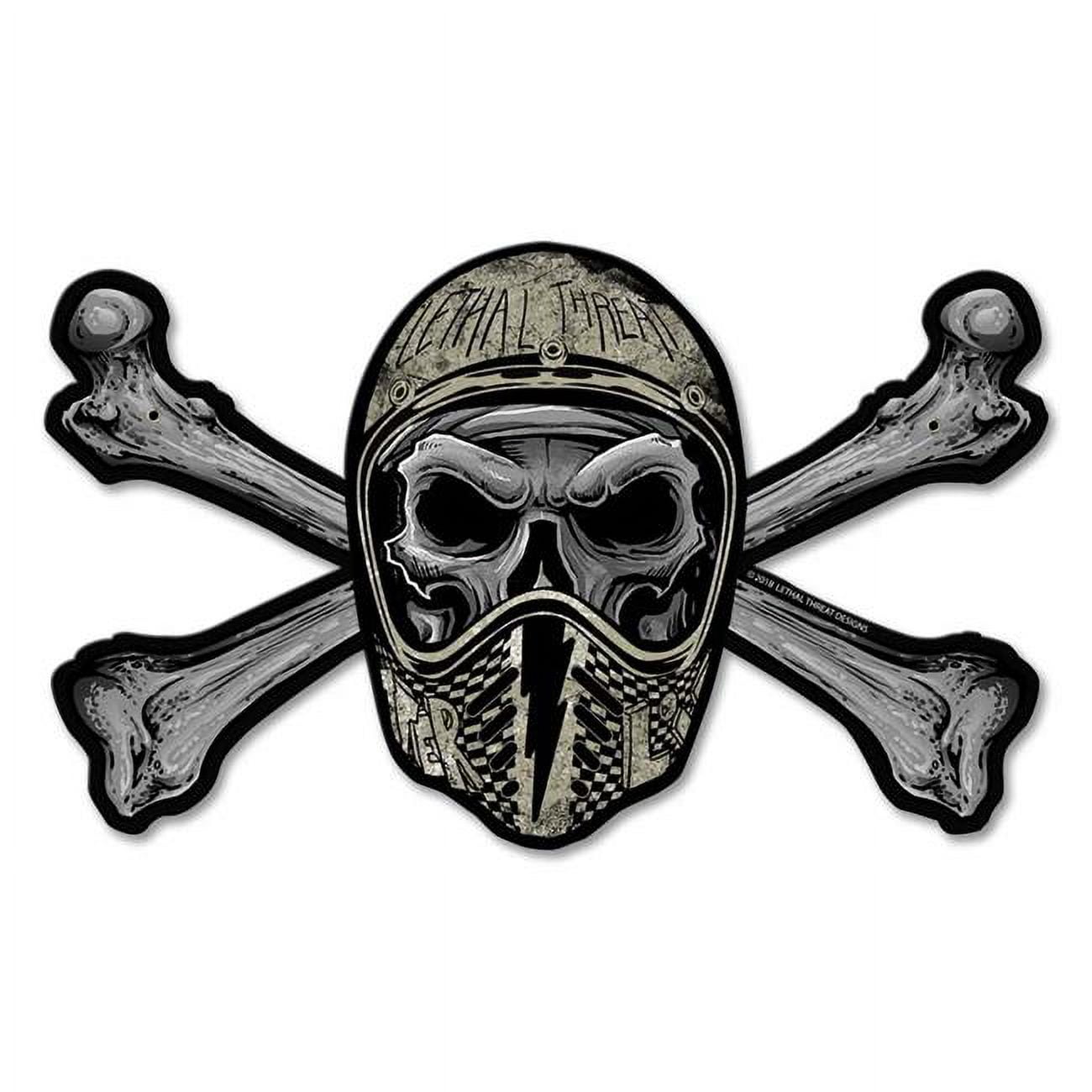Pasttime Signs LETH213 11 x 7 in. Plasma - Helmet Skull - Walmart.com