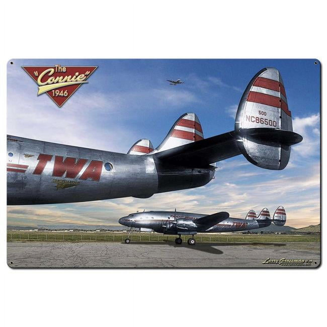 Pasttime Signs LGB531 36 x 24 in. The Larry Grossman Sign, Connie 2 ...