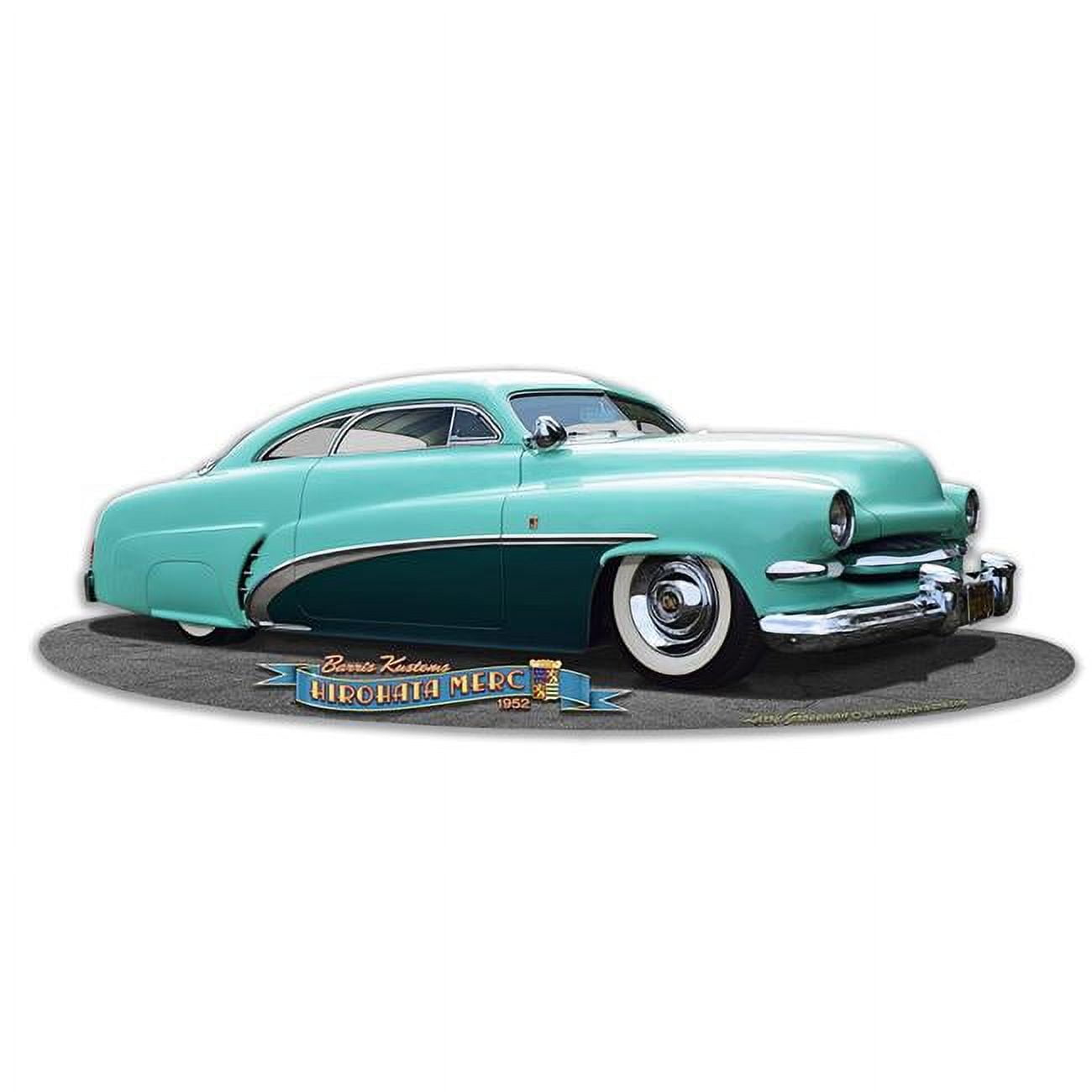 Pasttime Signs LGB983 22 x 8 in. 1949 Hirohata Merc Car Vintage Metal ...