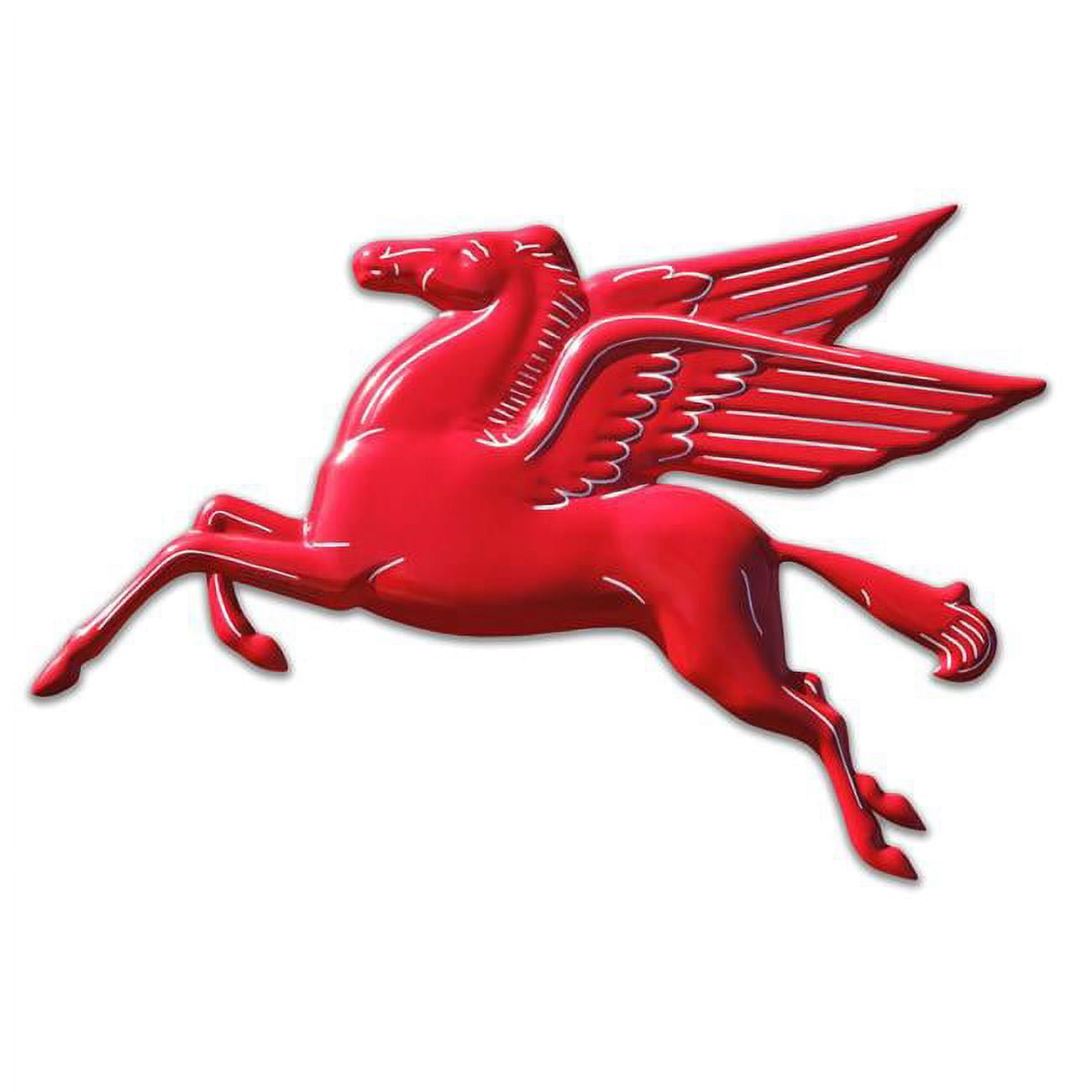 Pasttime Signs LGB998 22 x 16 in. Pegasus Flying Vintage Metal Sign ...