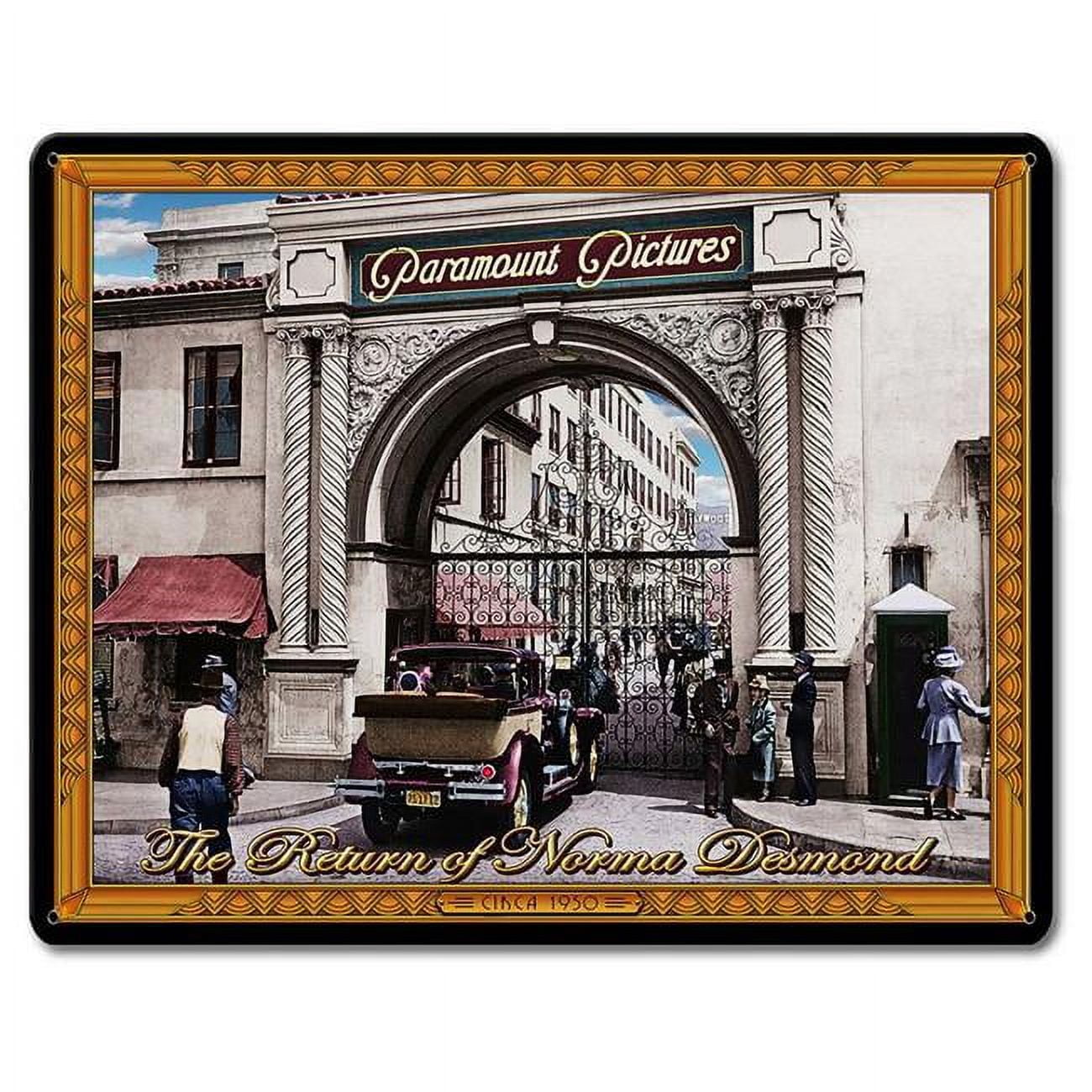 Pasttime Signs LGC112 30 x 24 in. Custom Shape Movie Studios Vintage ...