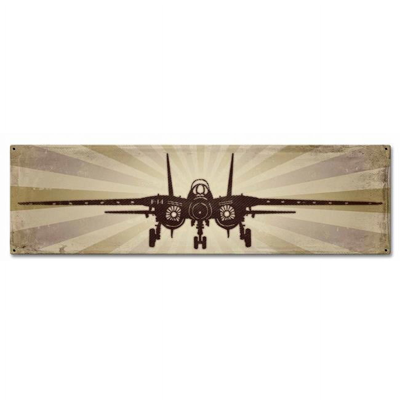 Pasttime Signs PSB201 Planes F14 Tomcat Sign - 24 x 7 in. - Walmart.com