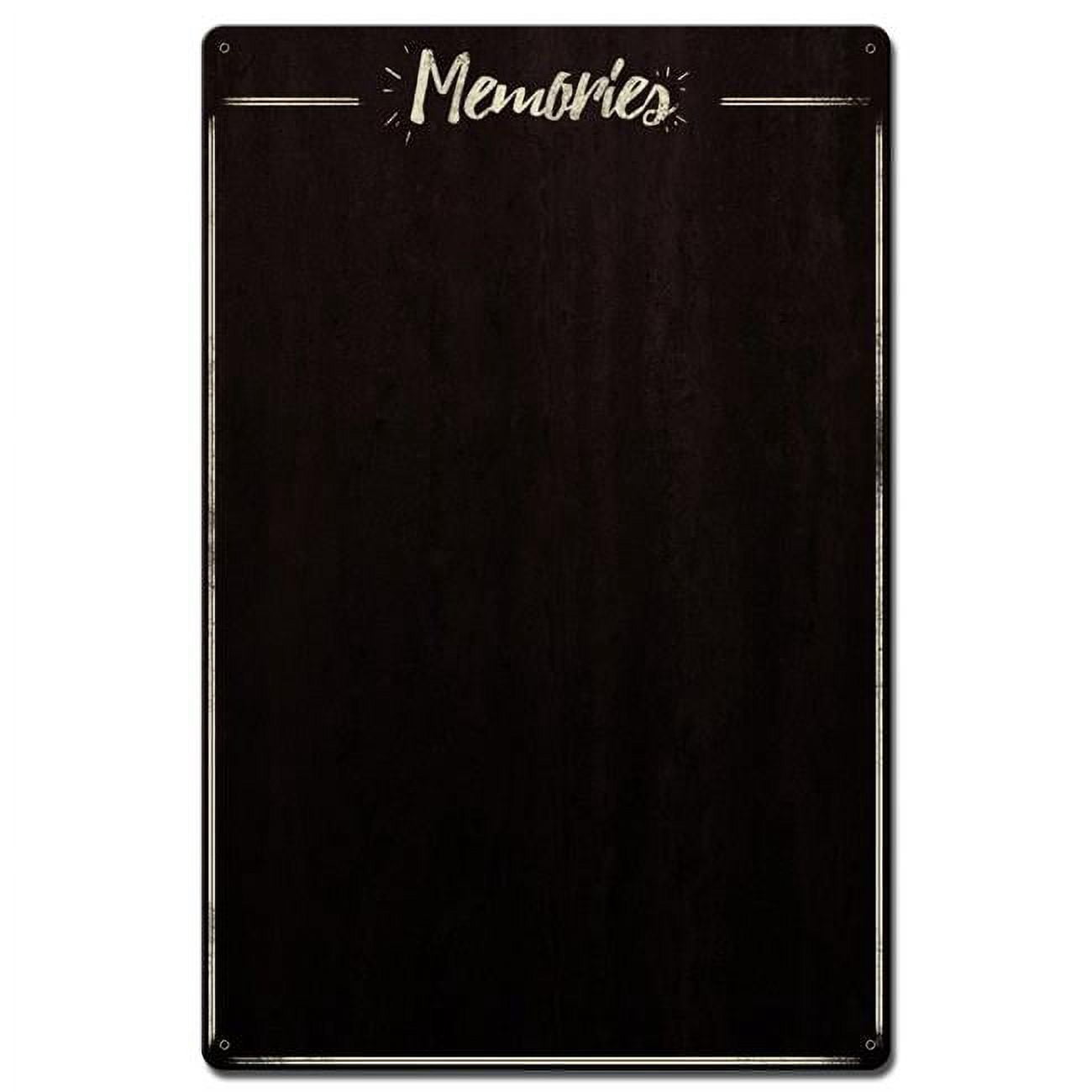 Pasttime Signs PTSB046 16 x 24 in. Satin - Memories Magnet Board Metal ...