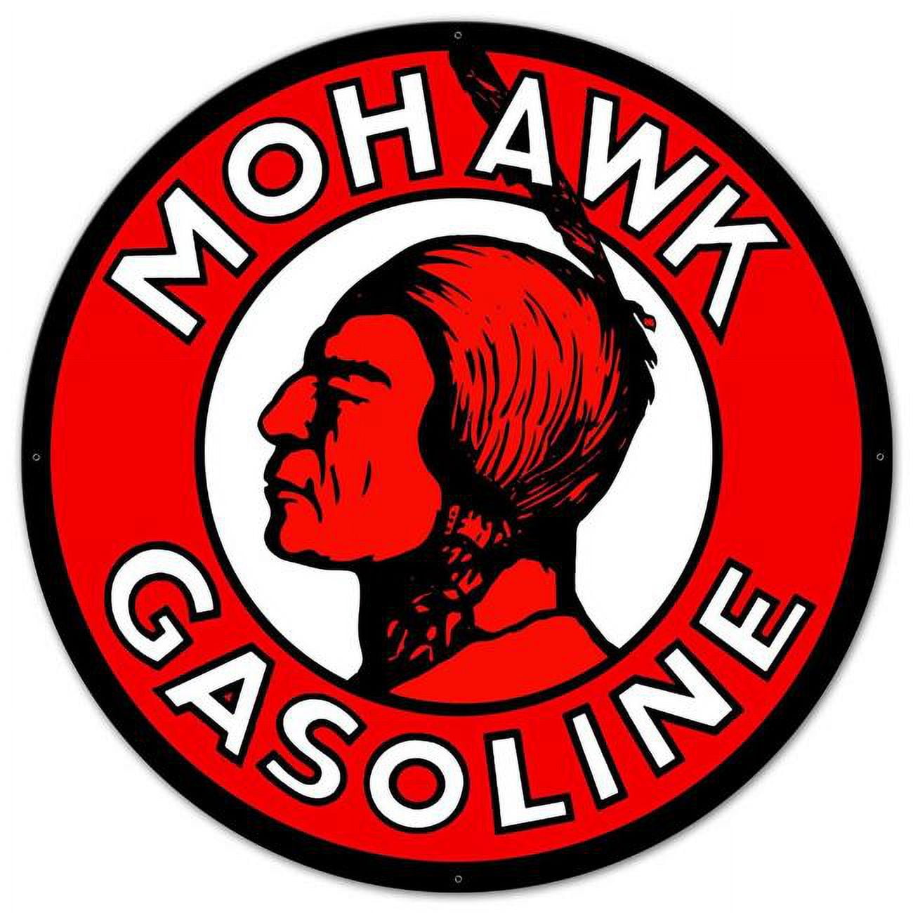 Pasttime Signs VXL246 Mohawk Gasoline Clean Metal Sign - Walmart.com