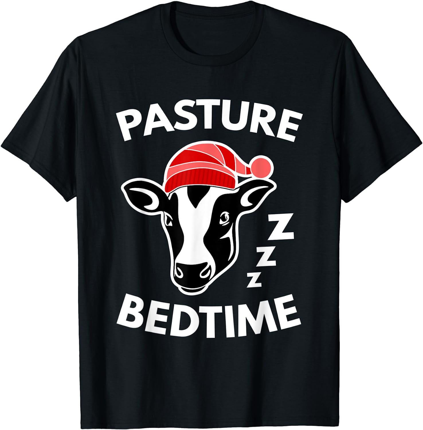 Pasture Bedtime Shirt Funny Cute Cow Pajamas Gift - Walmart.com