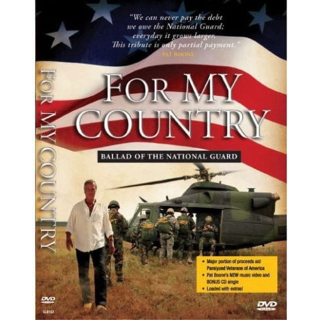 Pat Boone - For My Country: Ballad of the National Guard (DVD + CD ...