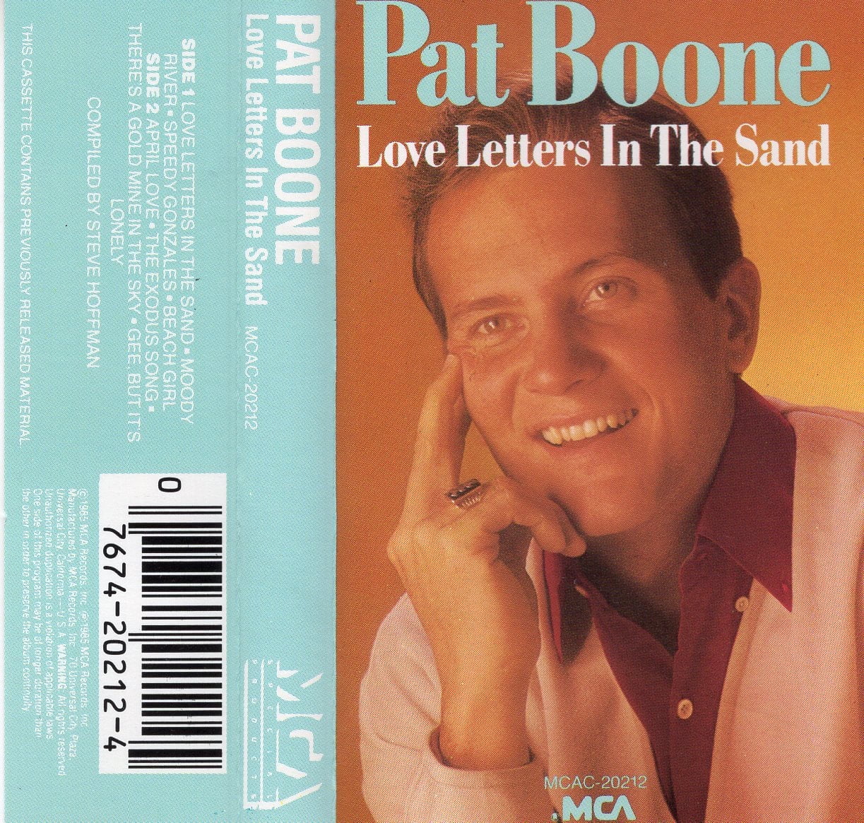 Pat Boone - Love Letters In the Sand (Cassette) - Walmart.com