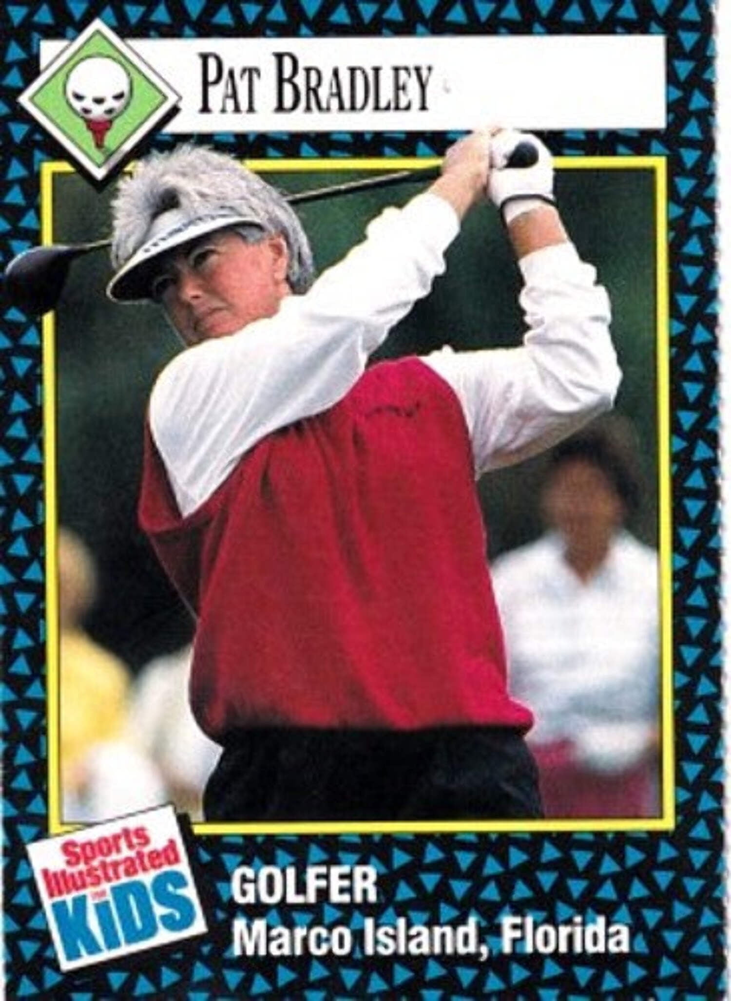Pat Bradley 1992 Sports Illustrated for Kids LPGA golf Rookie Card - Walmart.com