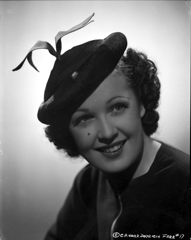 Pat Farr on Dark Top with Designed Hat Portrait Photo Print (8 x 10 ...