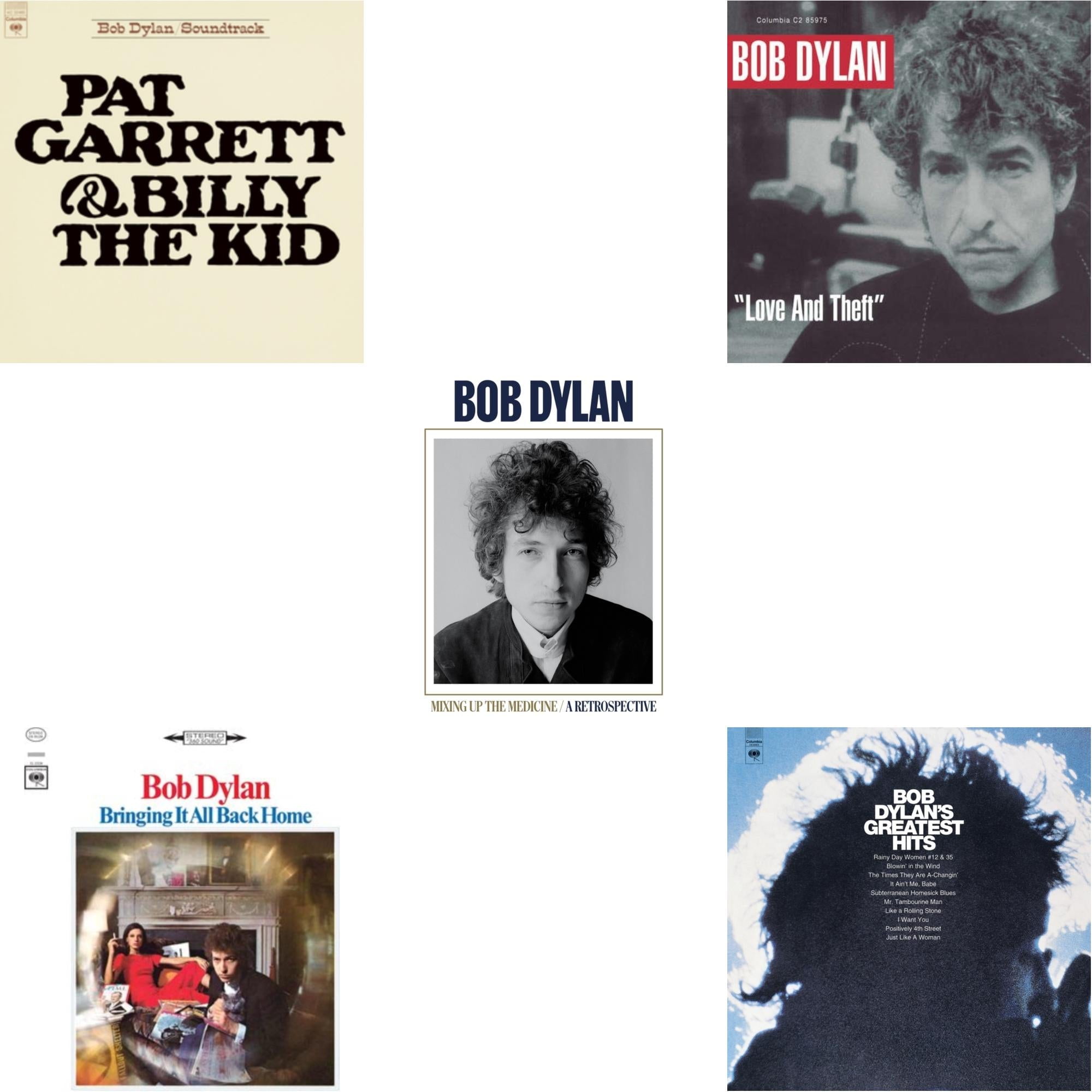 Pat Garrett & Billy The Kid (150G LP Vinyl/Dl) & Bringing It All Back Home & Mixing Up The ...