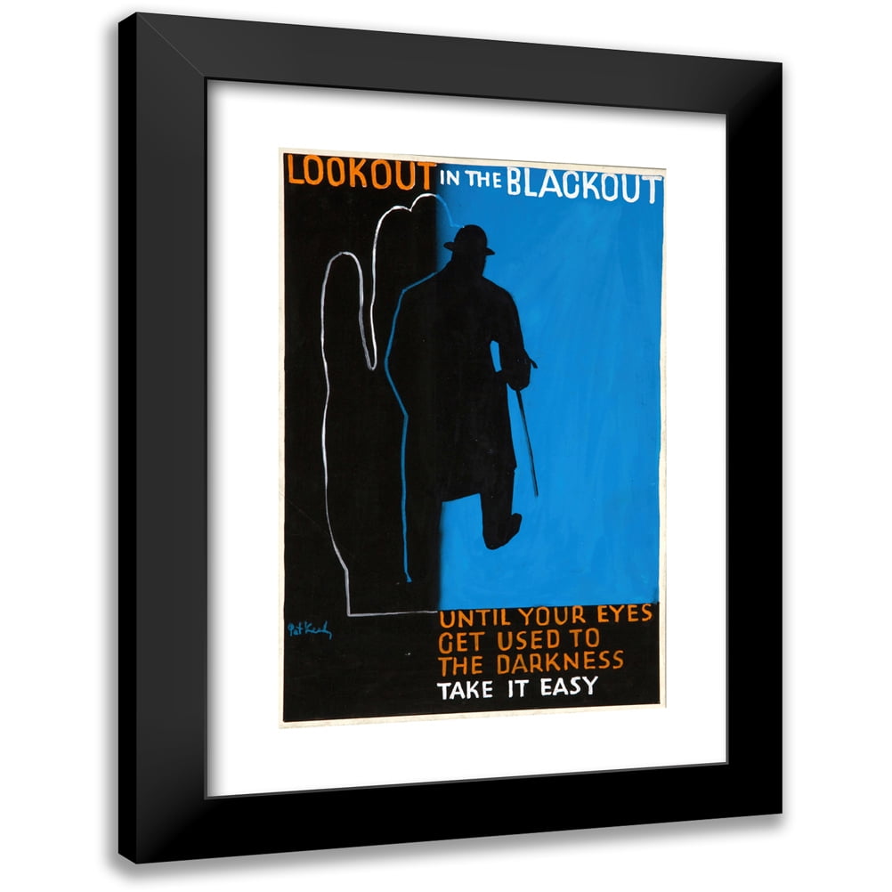 Pat Keely 11x14 Black Modern Framed Museum Art Print Titled - Look Out ...