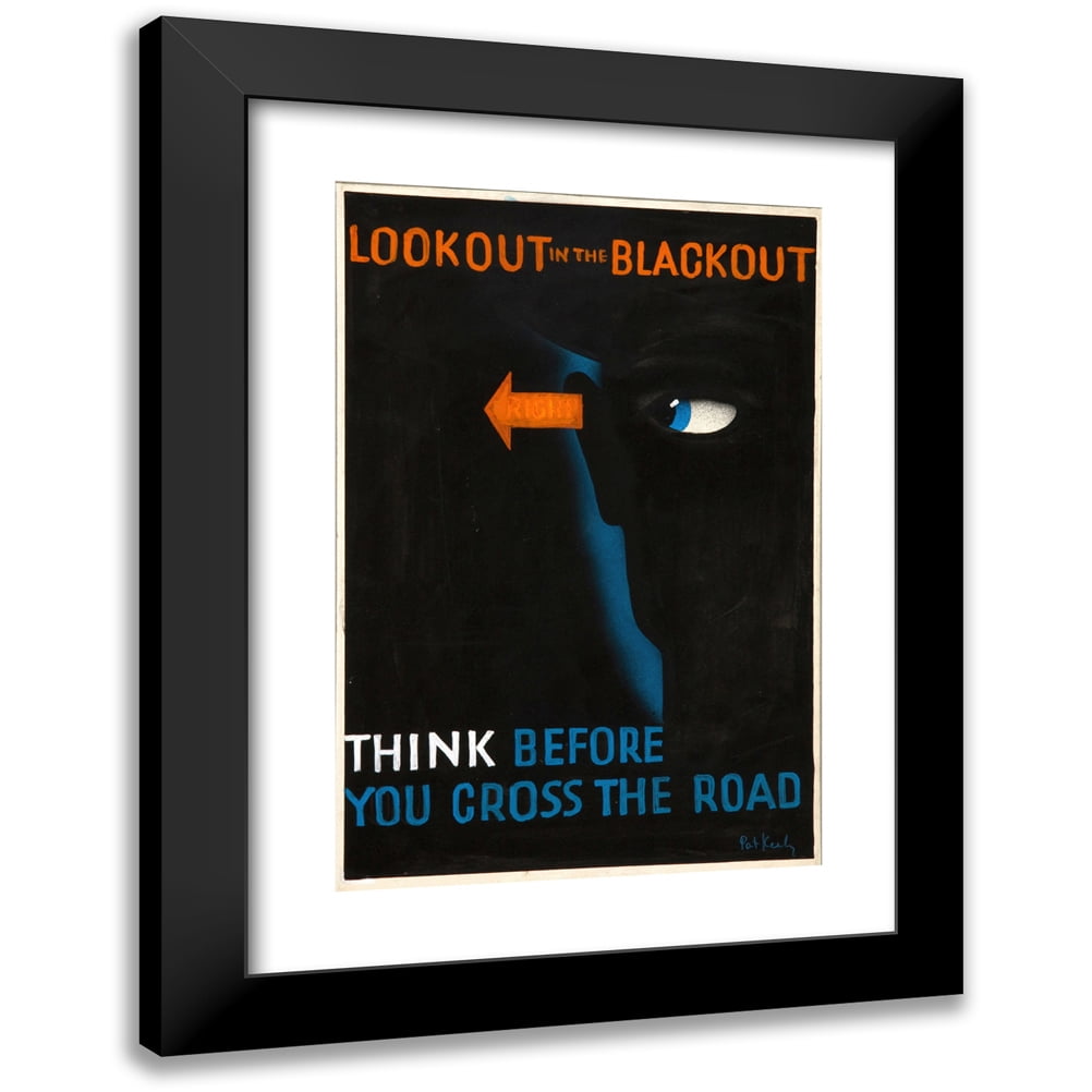 Pat Keely 11x14 Black Modern Framed Museum Art Print Titled - Lookout ...