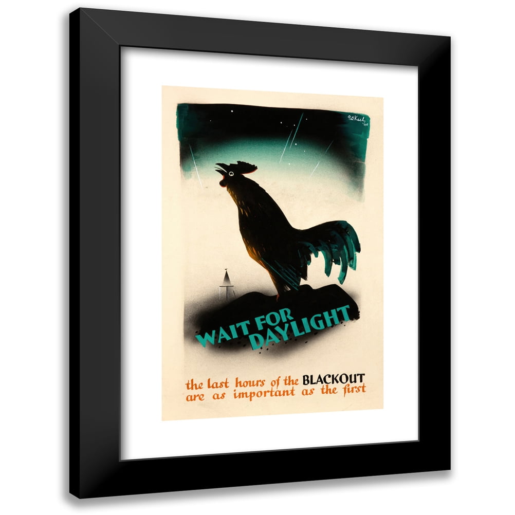 Pat Keely 11x14 Black Modern Framed Museum Art Print Titled - Wait for ...