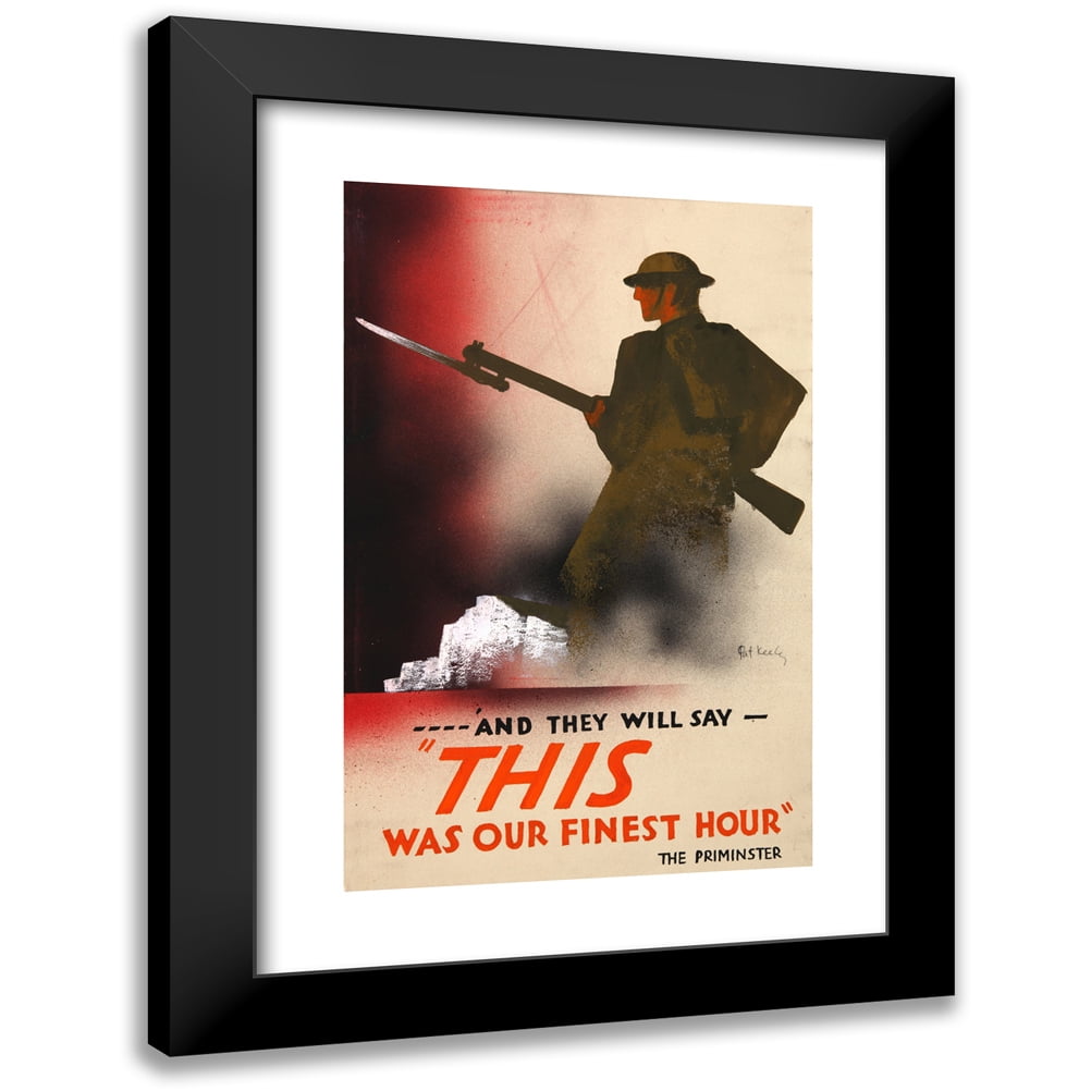 Pat Keely 17x24 Black Modern Framed Museum Art Print Titled - And They ...