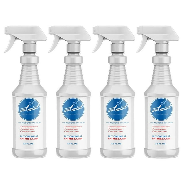 Pat Mist Wrinkle Remover Spray - Fabric Refresher with Fresh Laundry ...