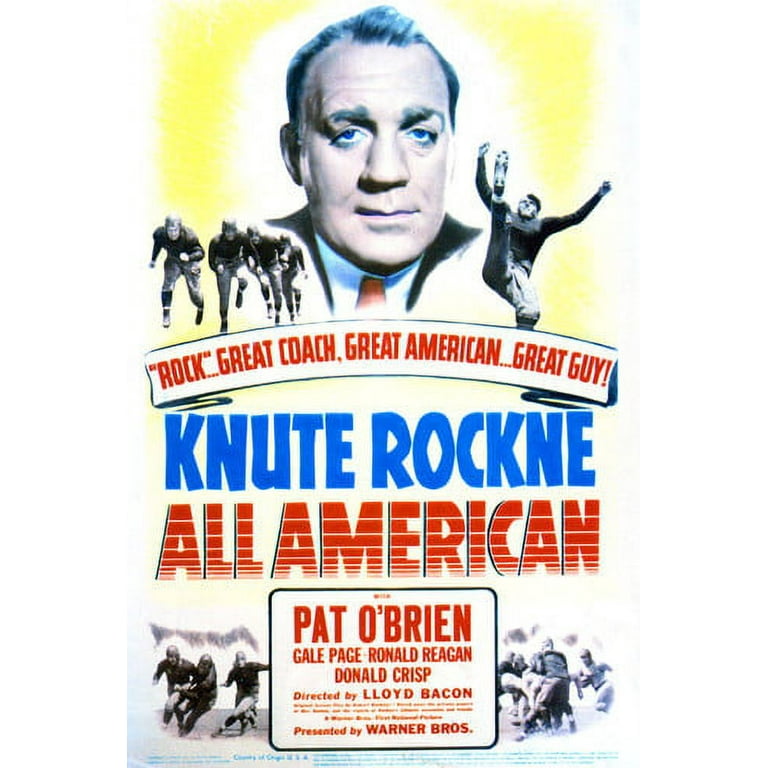 Knute Rockne All American Ronald Reagan