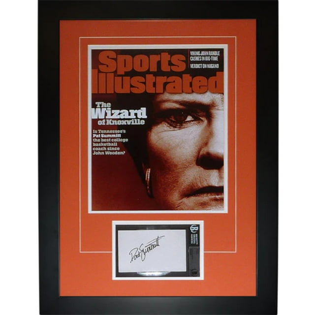 Pat Summitt Tennessee Vols Sports Illustrated 11x14 Poster (The Wizard ...