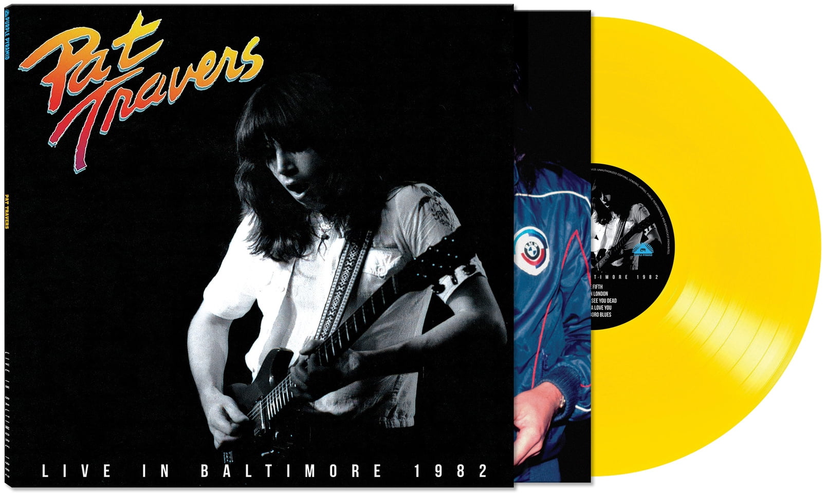 Pat Travers - LIVE IN BALTIMORE 1982 - Music & Performance - Vinyl ...