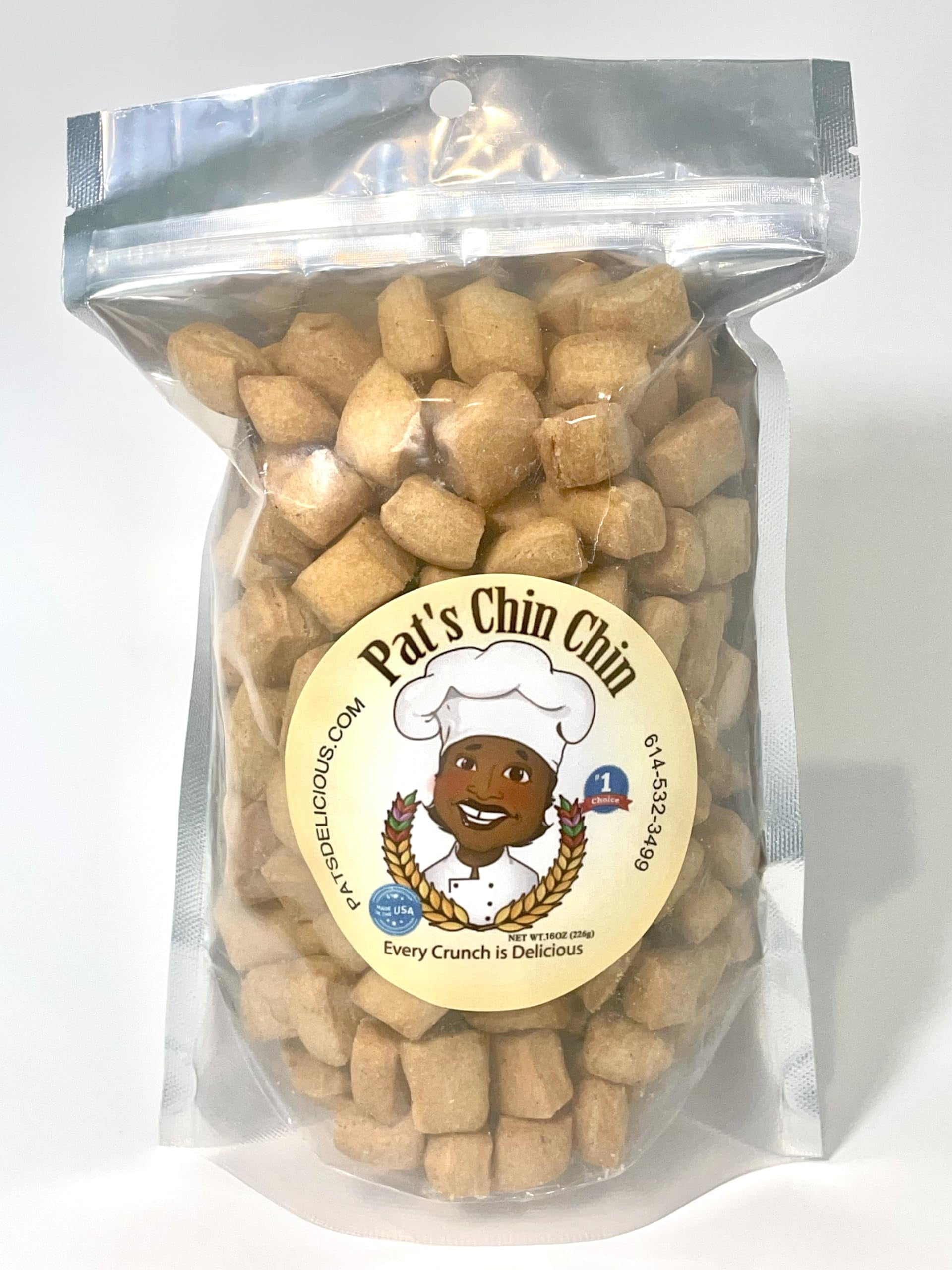 Pat's Chin Chin - TGF4 16oz LARGE bag (1 count) | Premium Nigierian ...