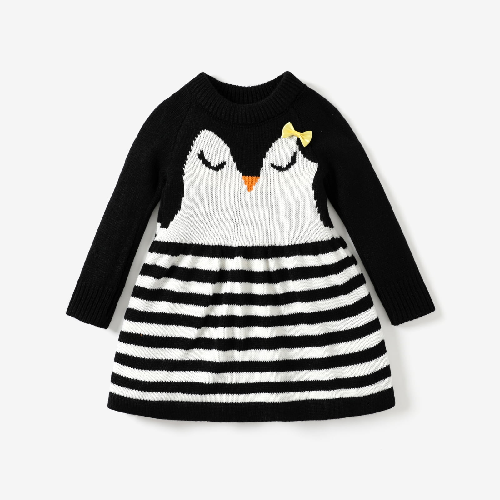 PatPat Baby/Toddler Girl Cute Penguin Animal pattern 3D Hyper-Tactile ...