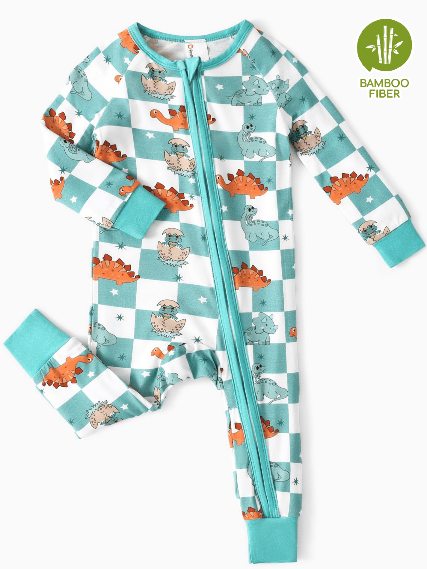 PatPat Baby Boy Clothes Bamboo Viscose Baby Pajamas Zip Snug Fit ...