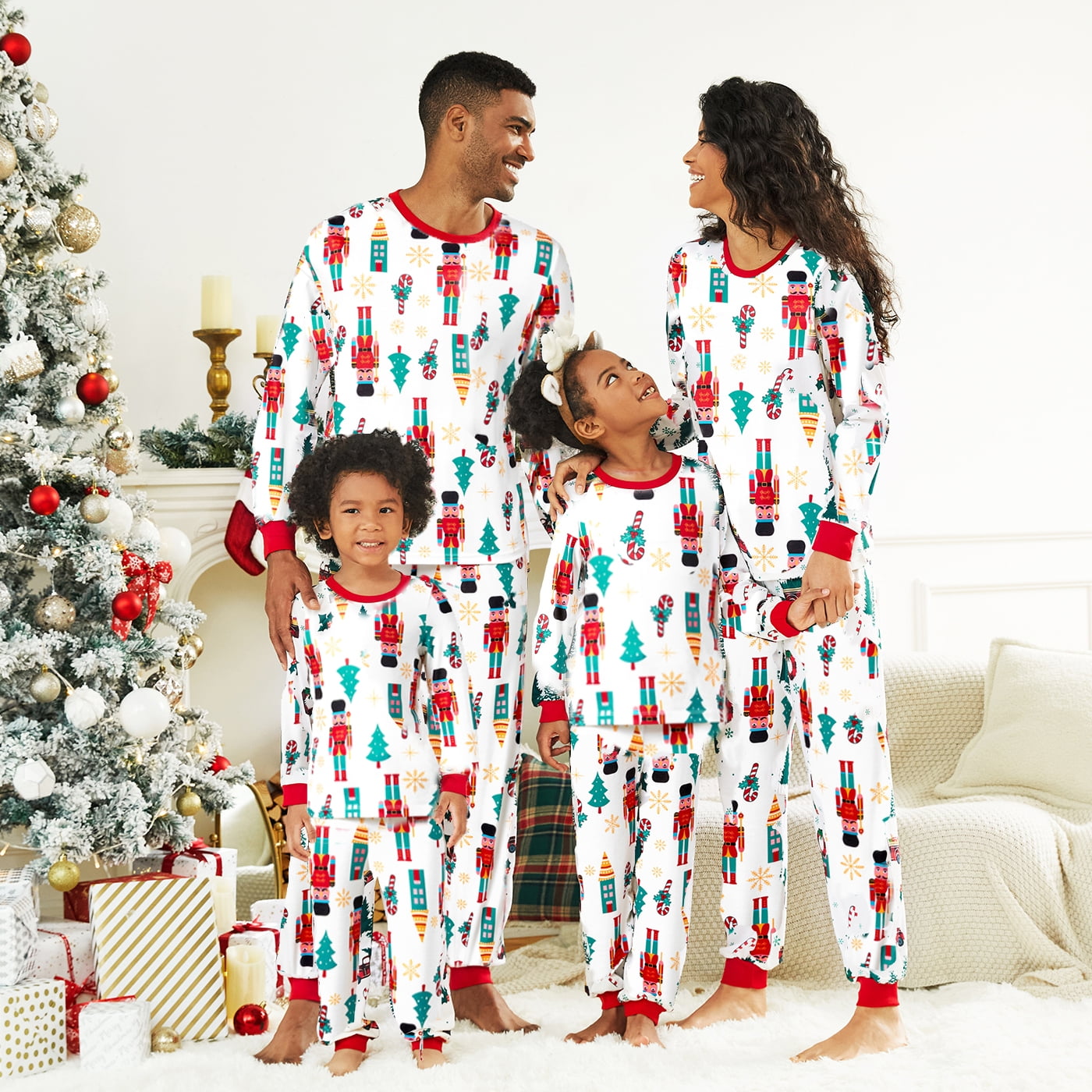 PatPat Christmas Family Matching Childlike Festival Theme All-over ...
