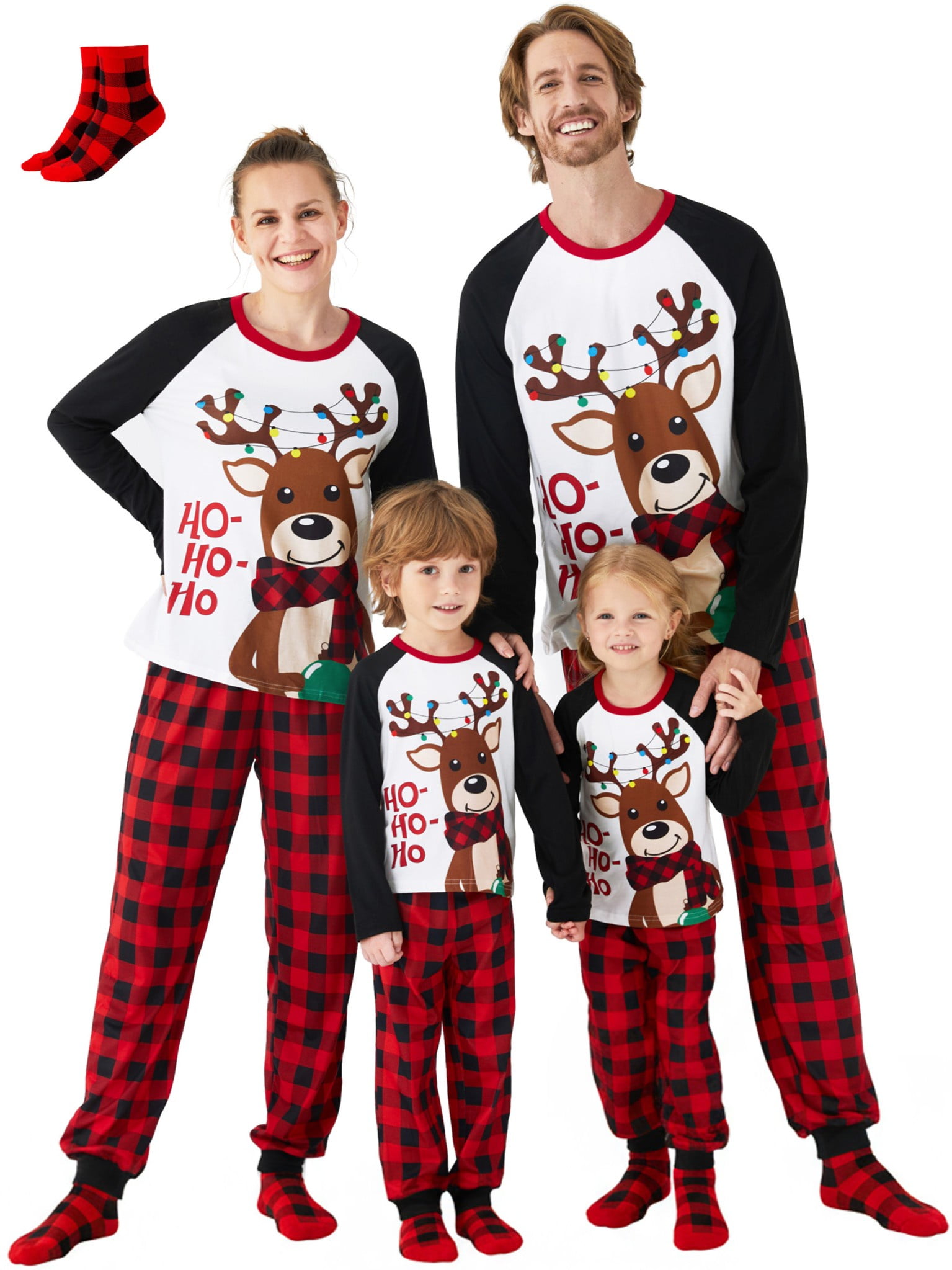 PatPat Christmas Pajamas for Kids Family Matching Boys Girls PJs 2 ...
