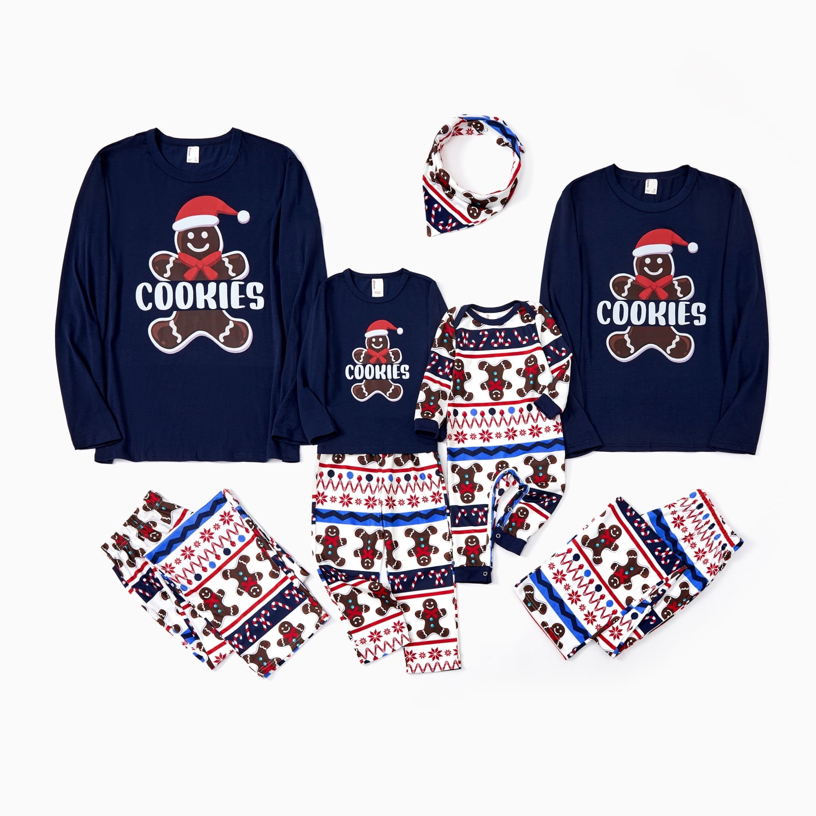 PatPat Christmas Pajamas Family Matching Pajamas Sets with Cute ...