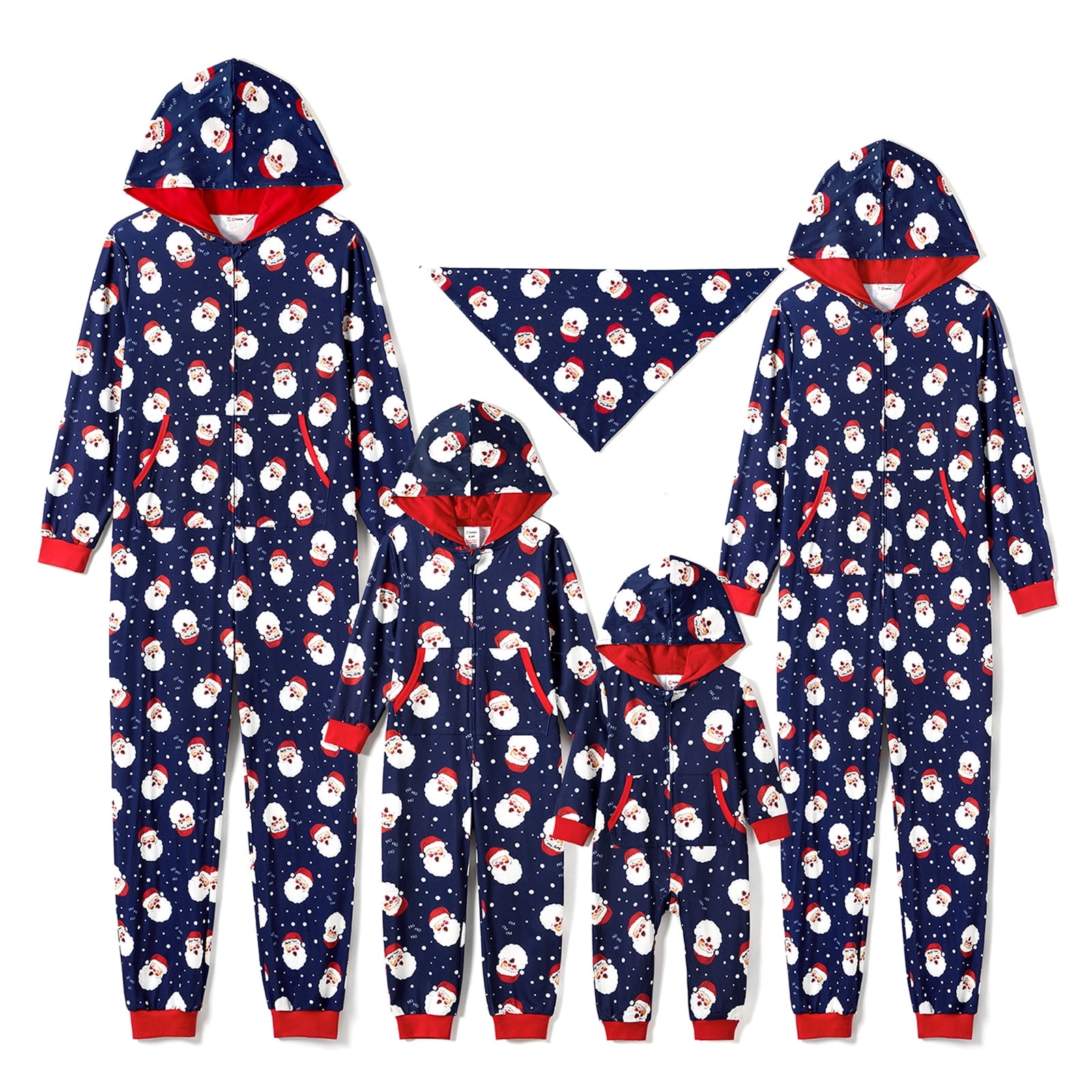 PatPat Christmas Pajamas Matching Family Mommy and Me Pj for Kids Girls ...