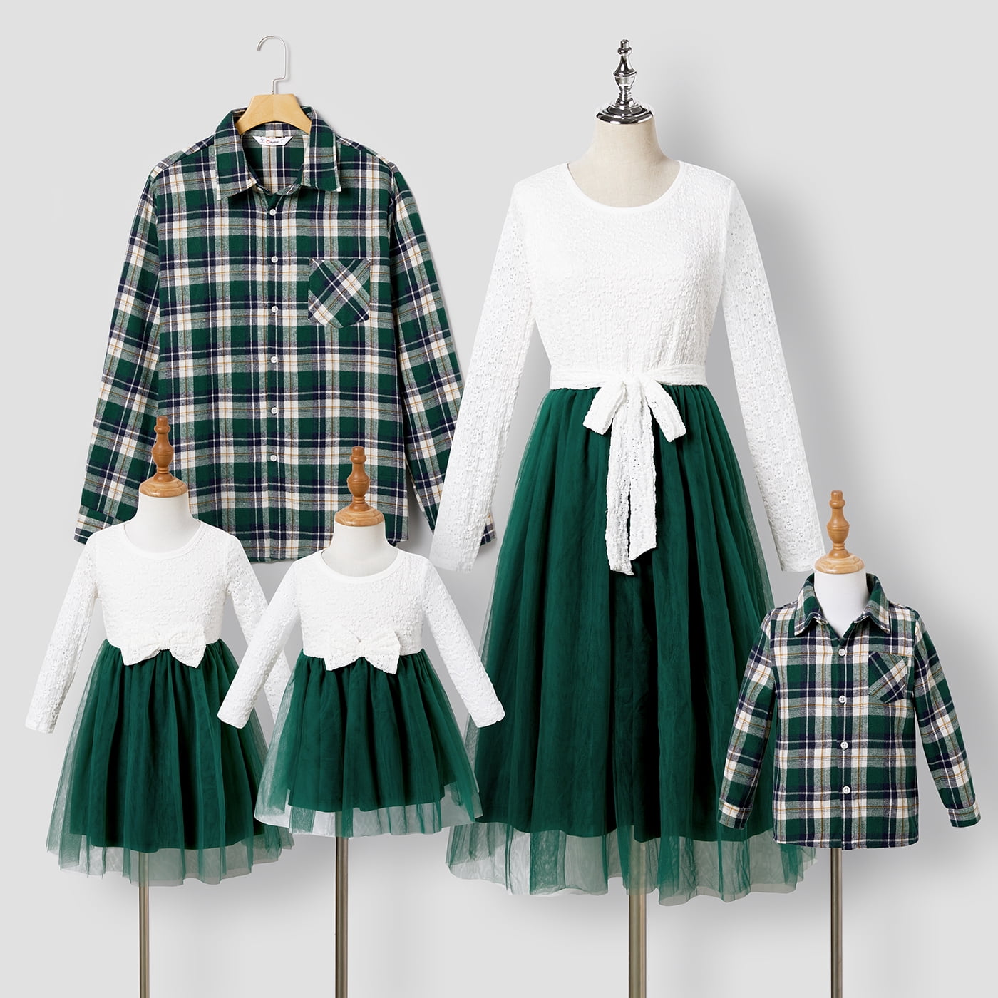 PatPat Family Matching Outfit Sets Mommy and Me Family Matching Long ...
