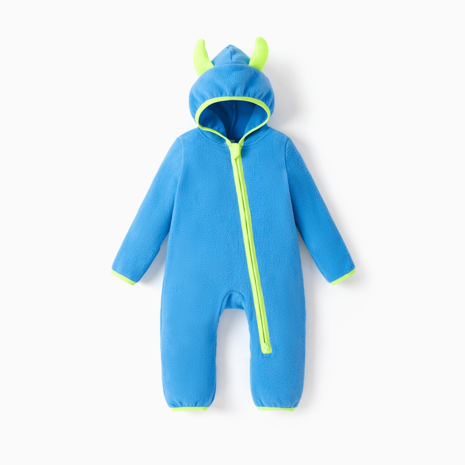 PatPat Baby Clothes Romer Hooded Fleece Footed Jumpsuit Soft Warm ...