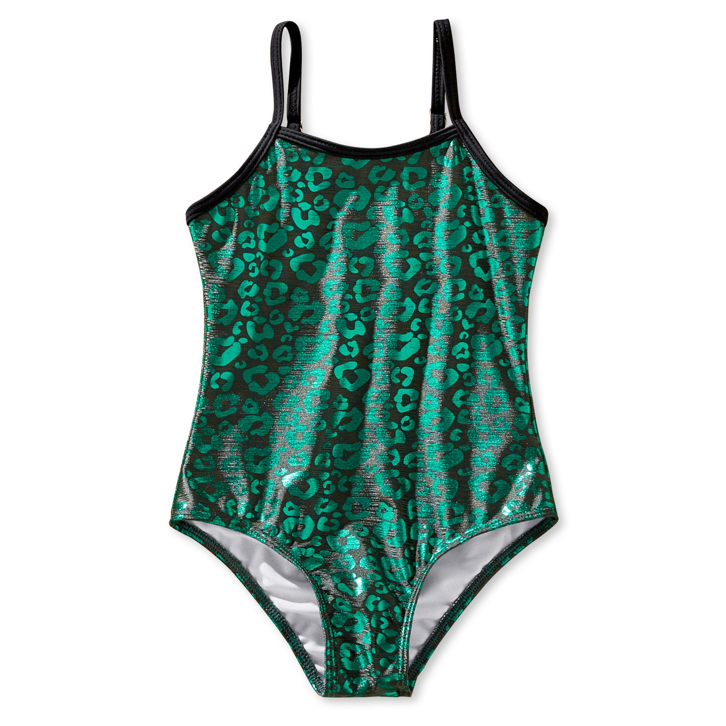 PatPat Girls Swimsuit Allover Camouflage Print Tight Hanging Strap ...