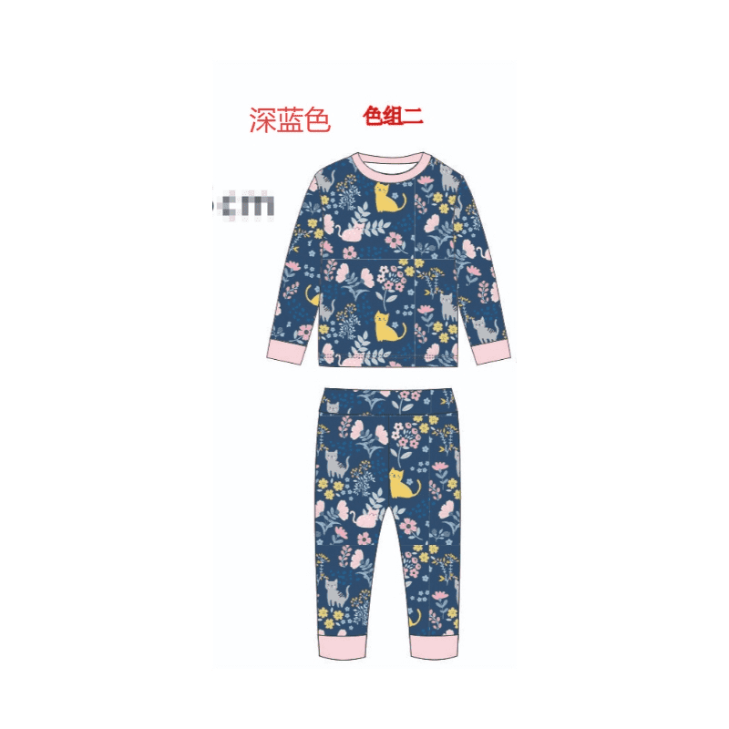PatPat Pajamas Set Toddler Girls Clothes Viscose from Bamboo Snug Fit ...