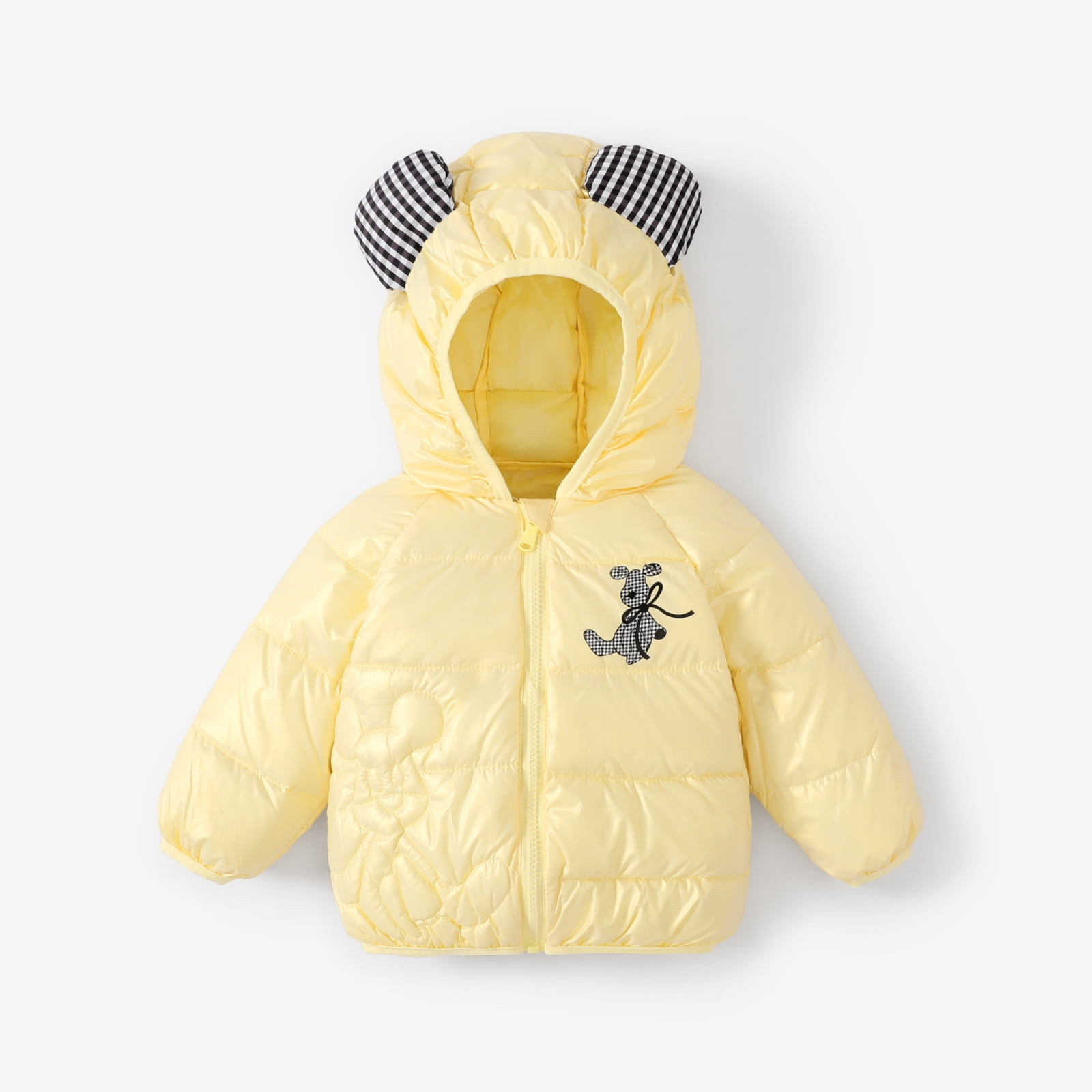 PatPat Toddler/Kid Girl/Boy Childlike Animal Pattern Hooded Padding ...