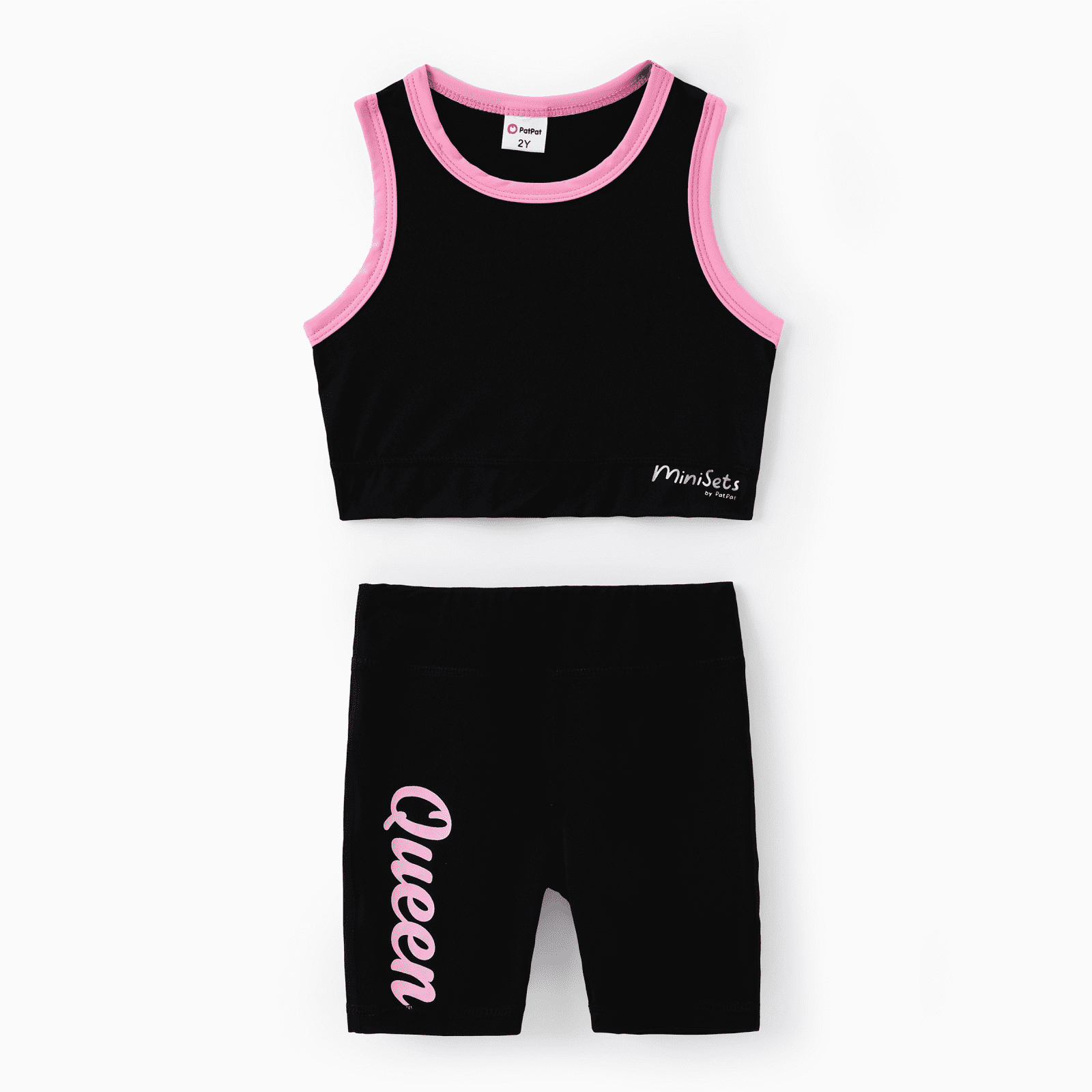 PatPat Toddler Girls Clothes Kids 2pcs Tank Top and Short Leggings ...