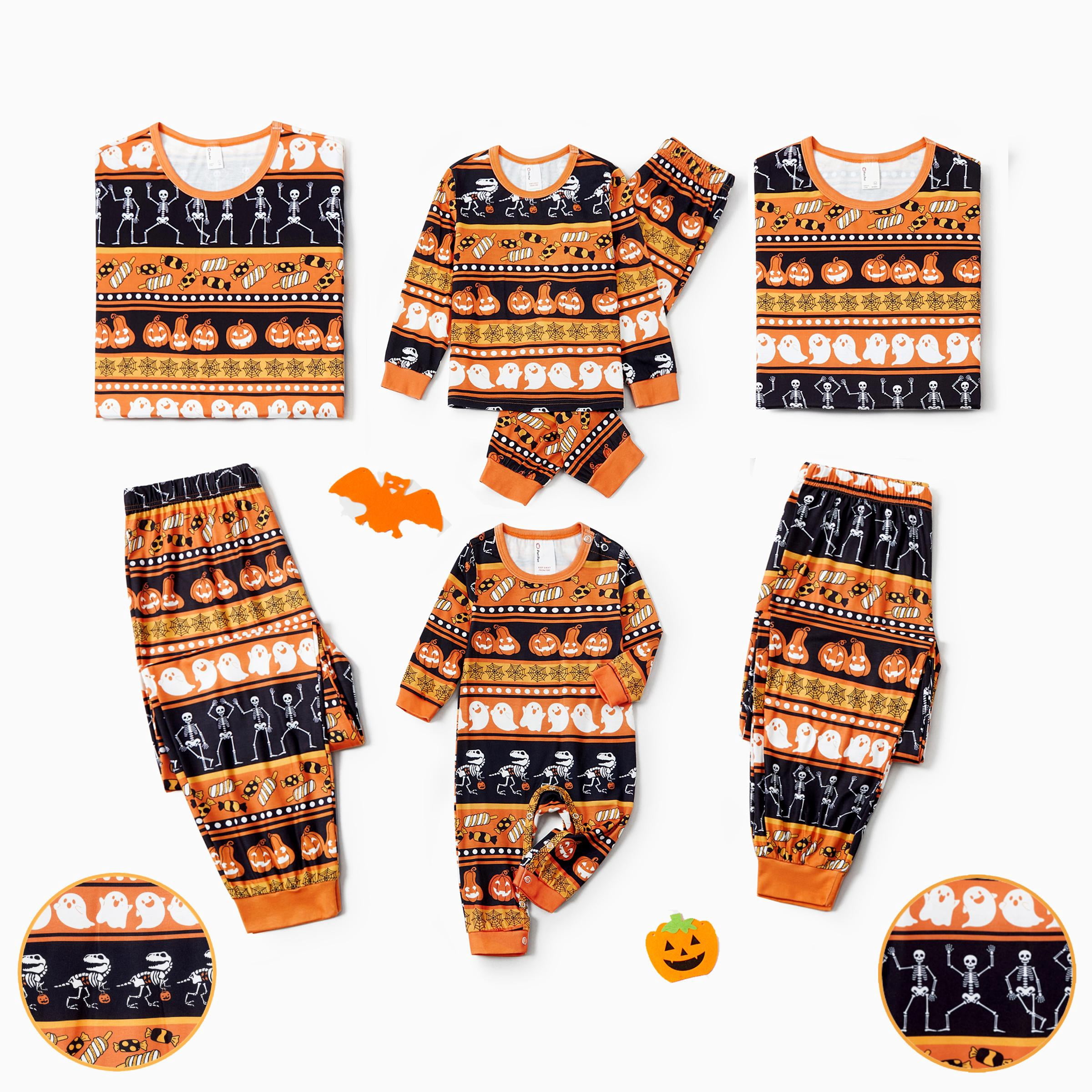 PatPat Halloween Pajama Sets for Women 2 Piece Family Matching Long ...