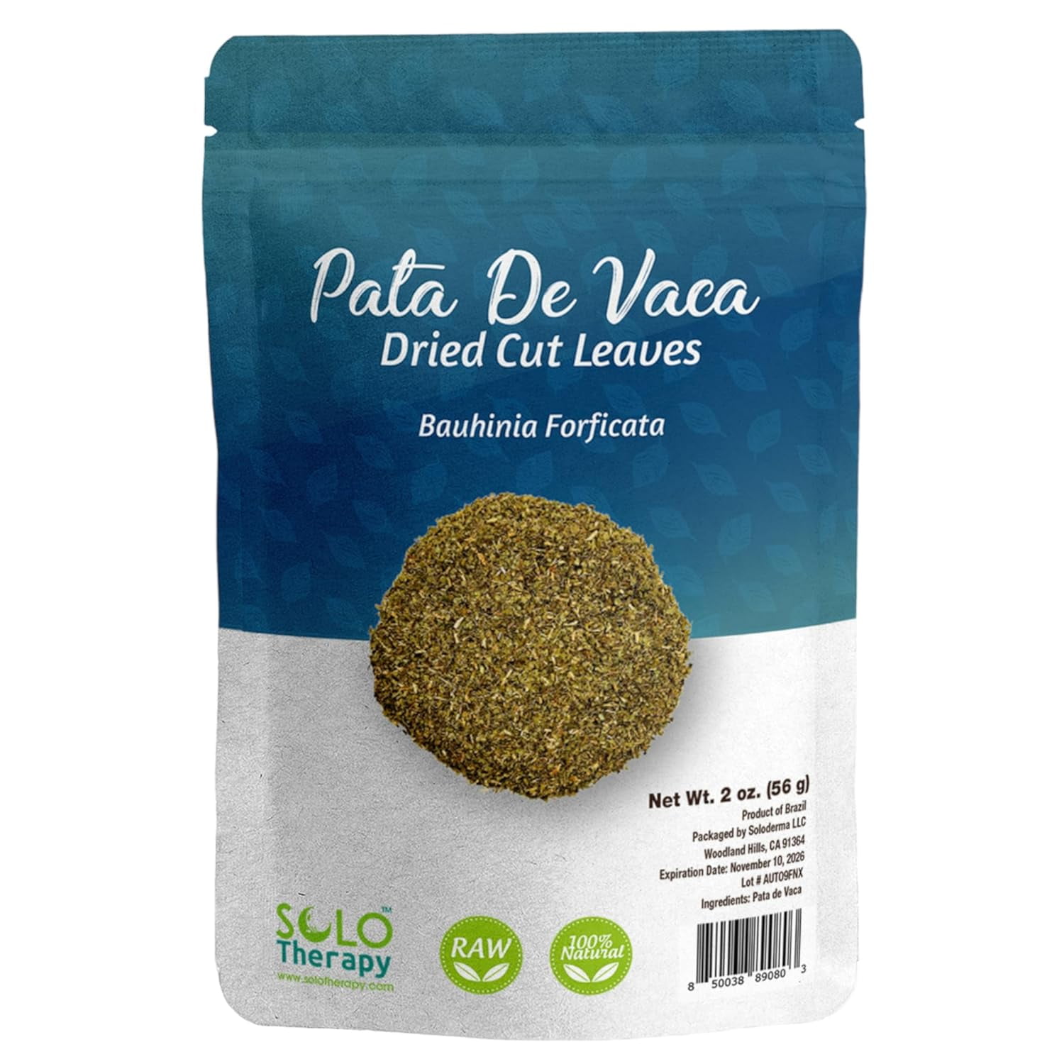 Pata de Vaca Tea - Resealable Bag - 56 grams - Pata de Vaca Tea - Cow's ...