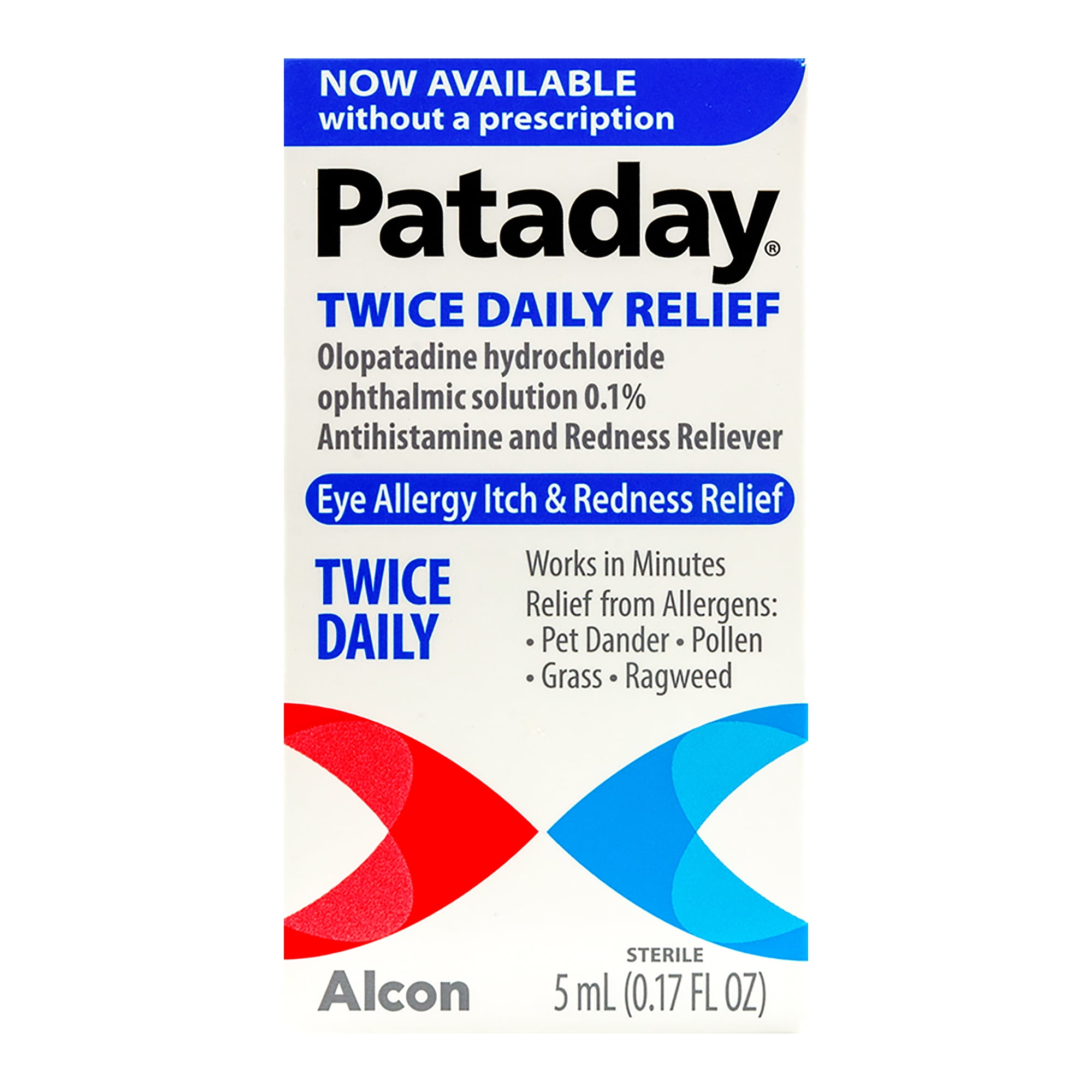 Pataday Allergy Relief Eye Drops, 2.5 ml in Macao at MOP 641, Rating: 5